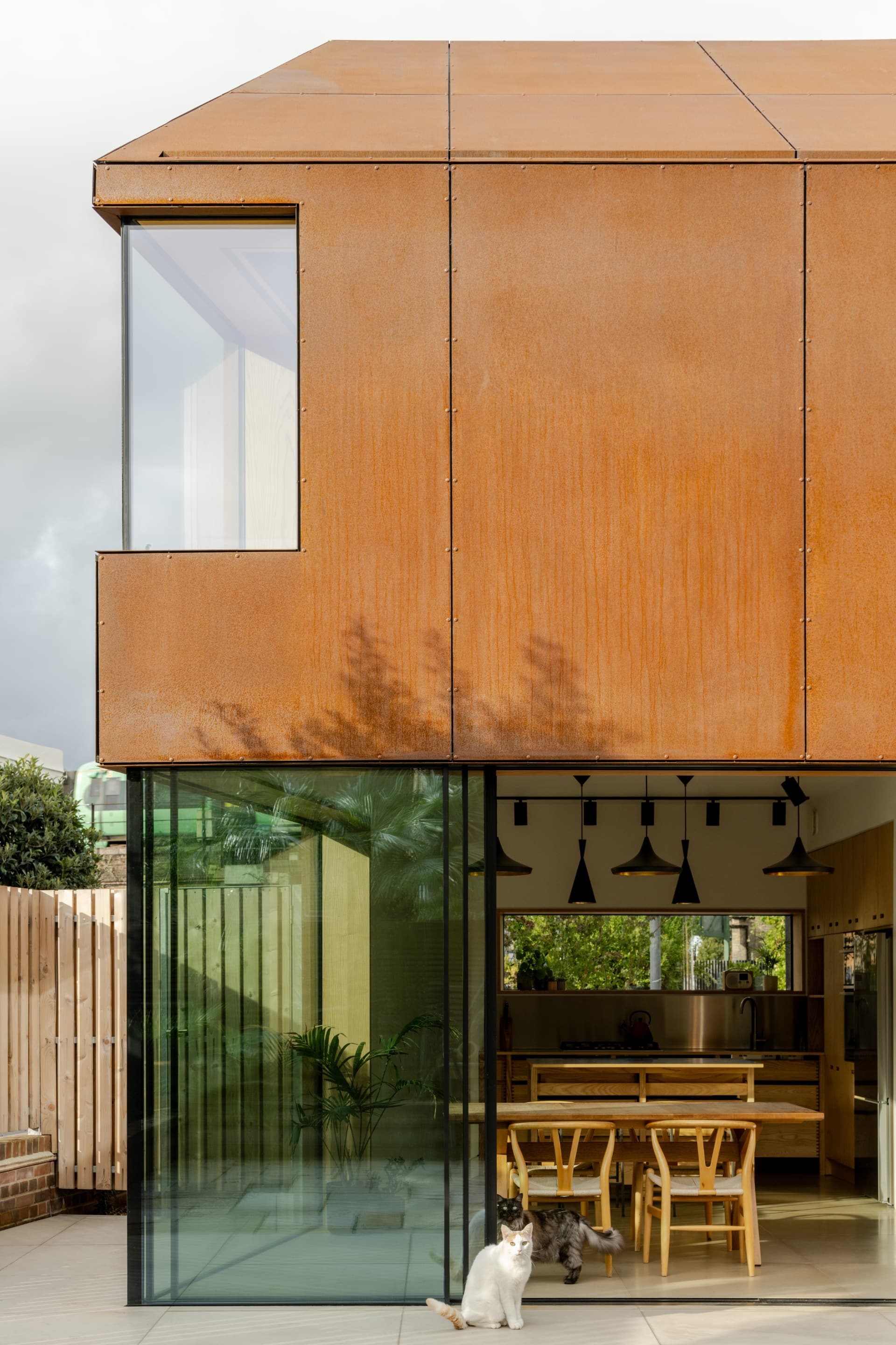 Rusty House on the Rye by Fluid Glass - Architizer