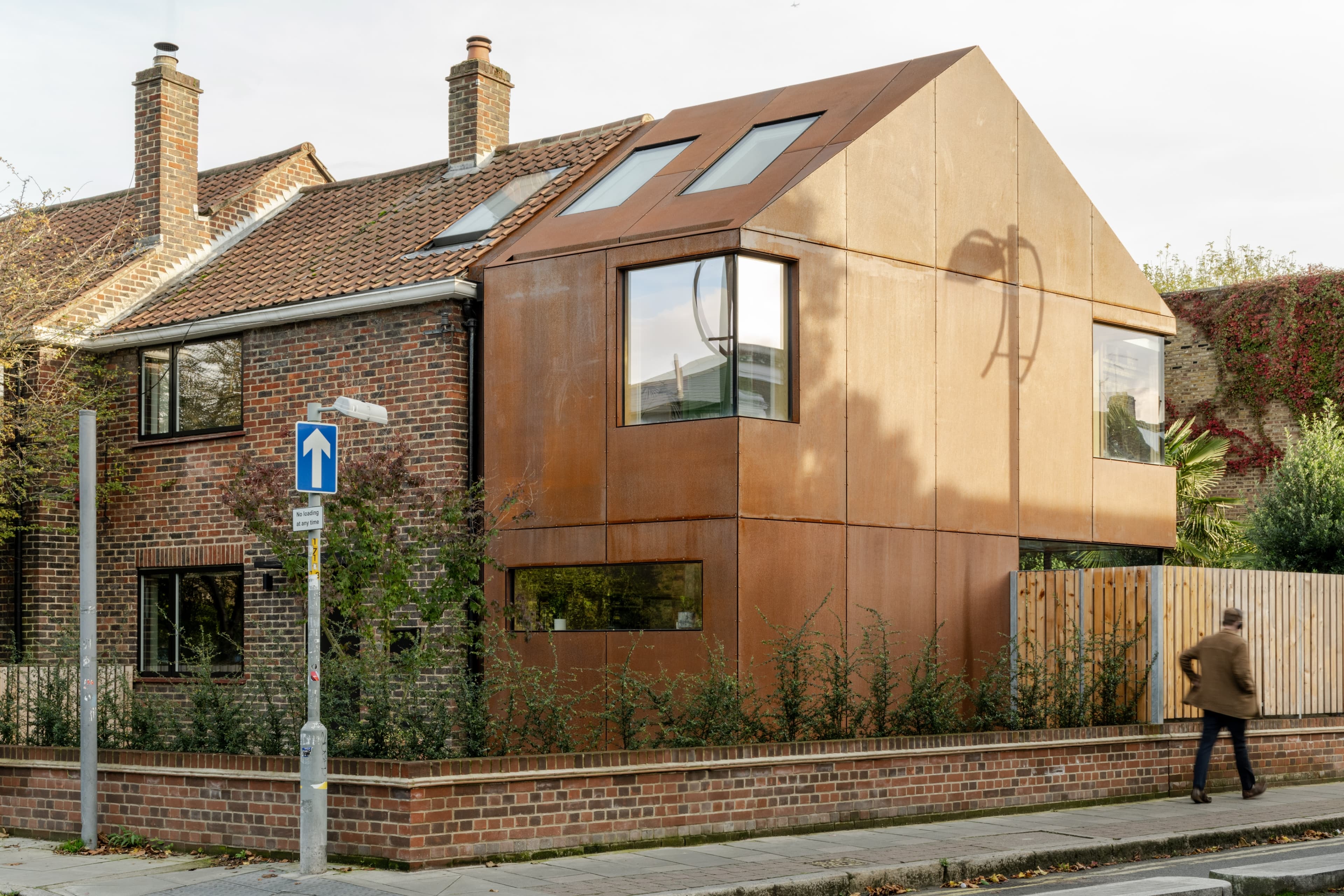 Rusty House on the Rye by Fluid Glass - Architizer