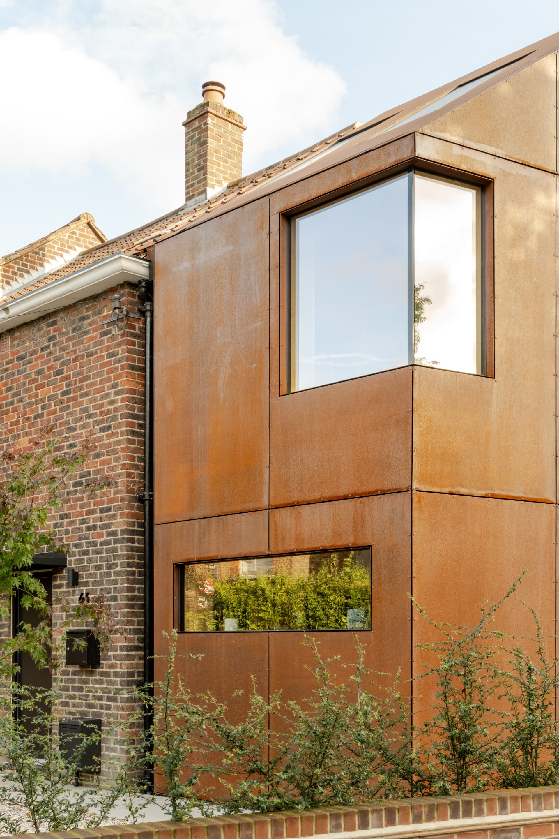Rusty House on the Rye by Fluid Glass - Architizer