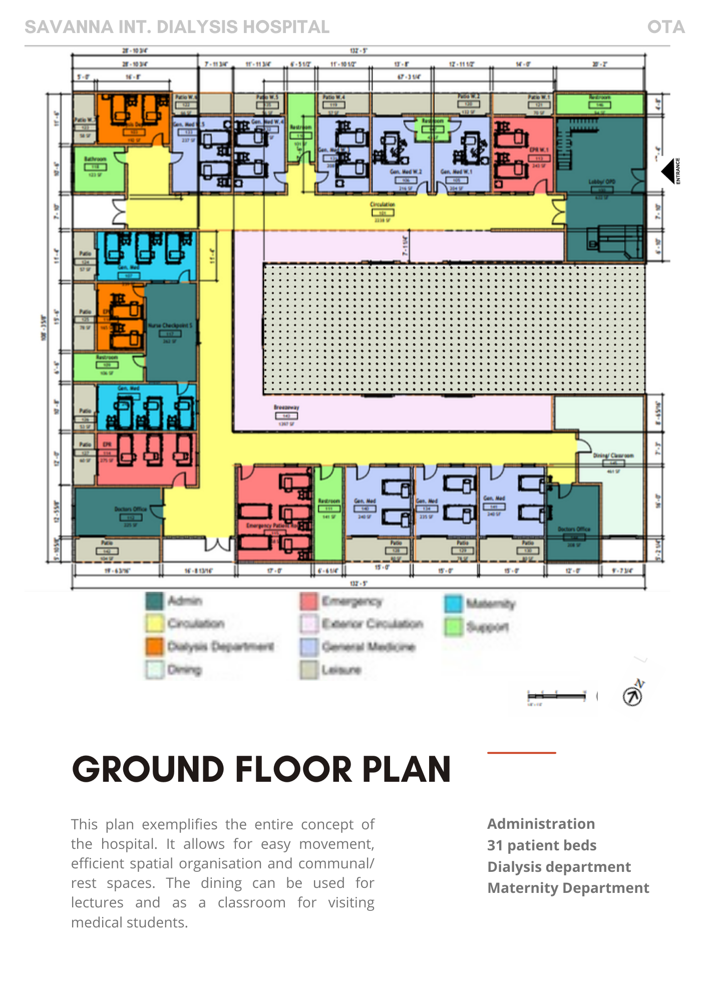 Savannah International Dialysis Hospital by Ohene Twum Architecture ...