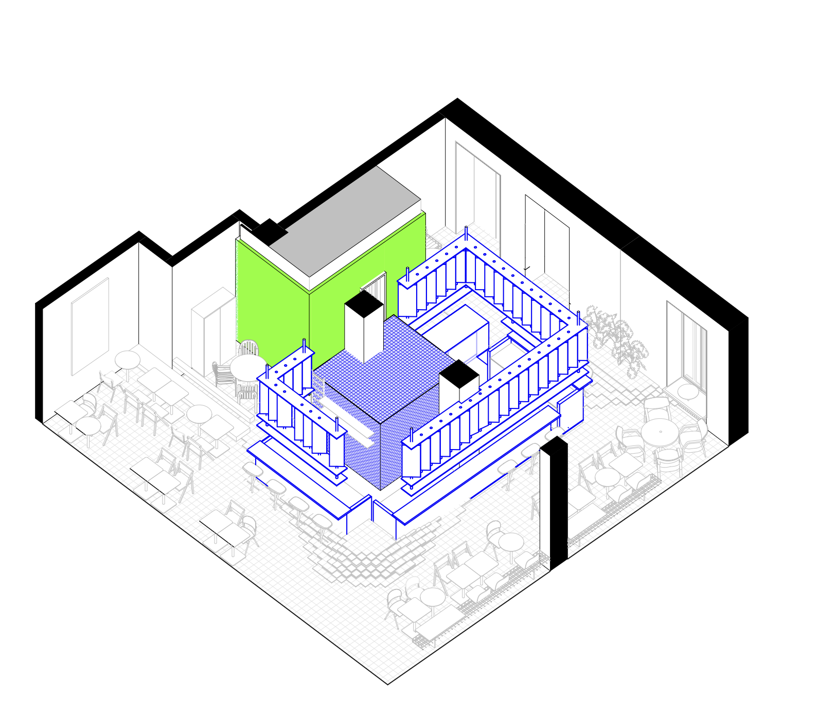 CHICK CHACK restaurant by DA bureau - Architizer