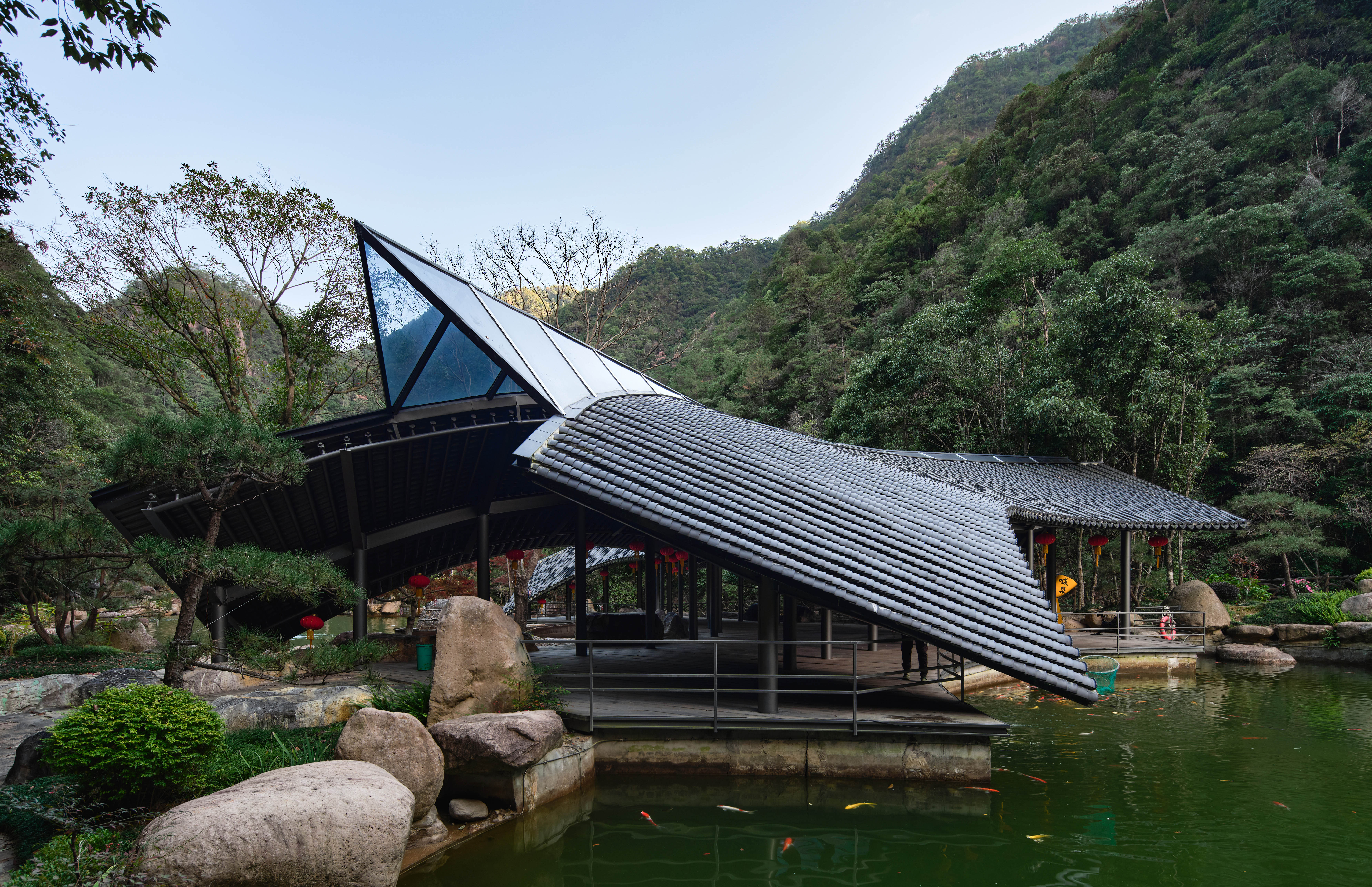 Water Pavilion,Longqiyuan by The Design Institute of Landscape ...