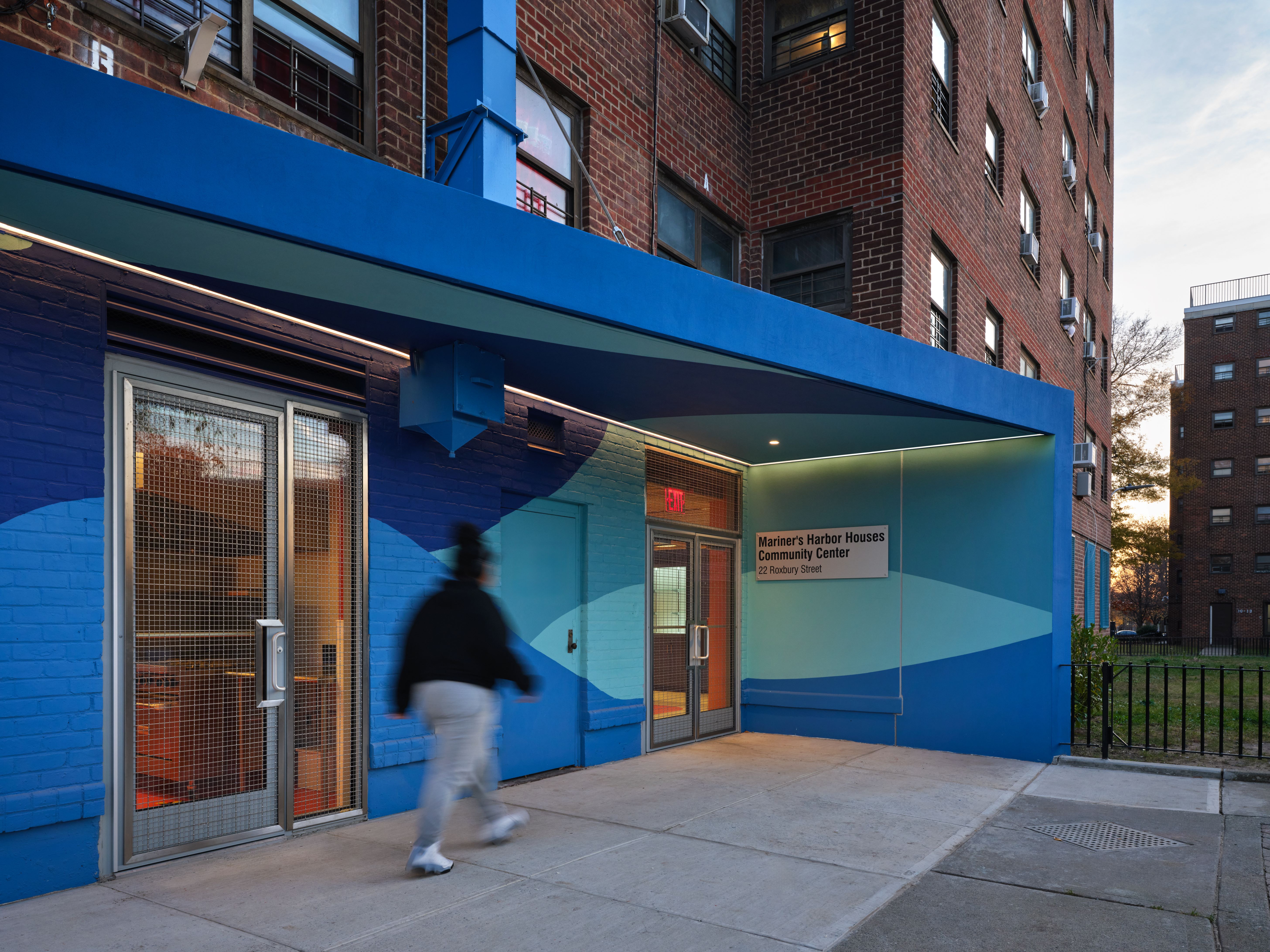 Mariner's Harbor Houses Community Center by Architecture in Formation ...