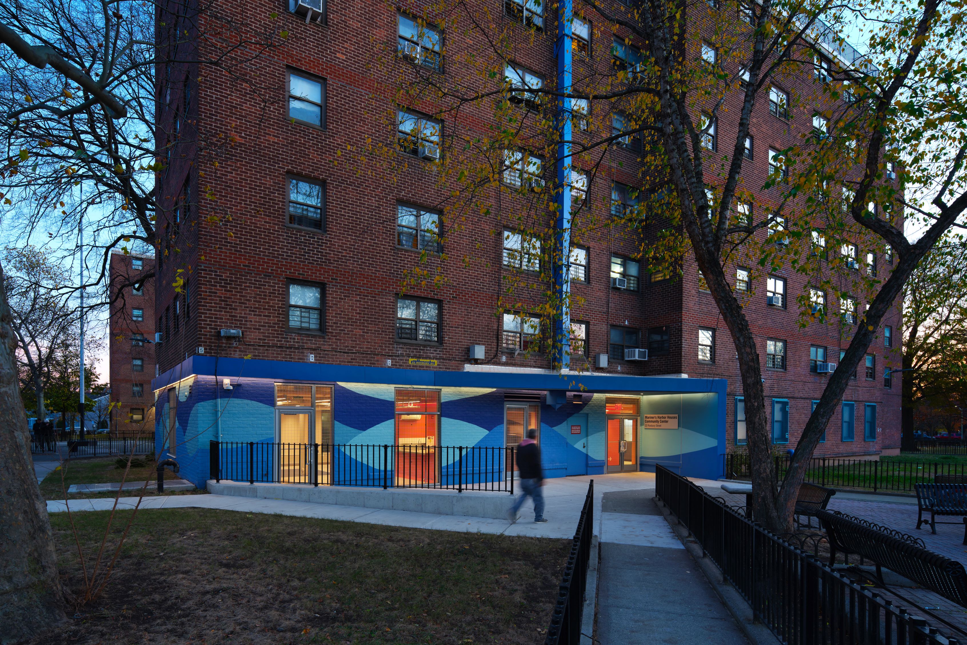 Mariner's Harbor Houses Community Center by Architecture in Formation ...