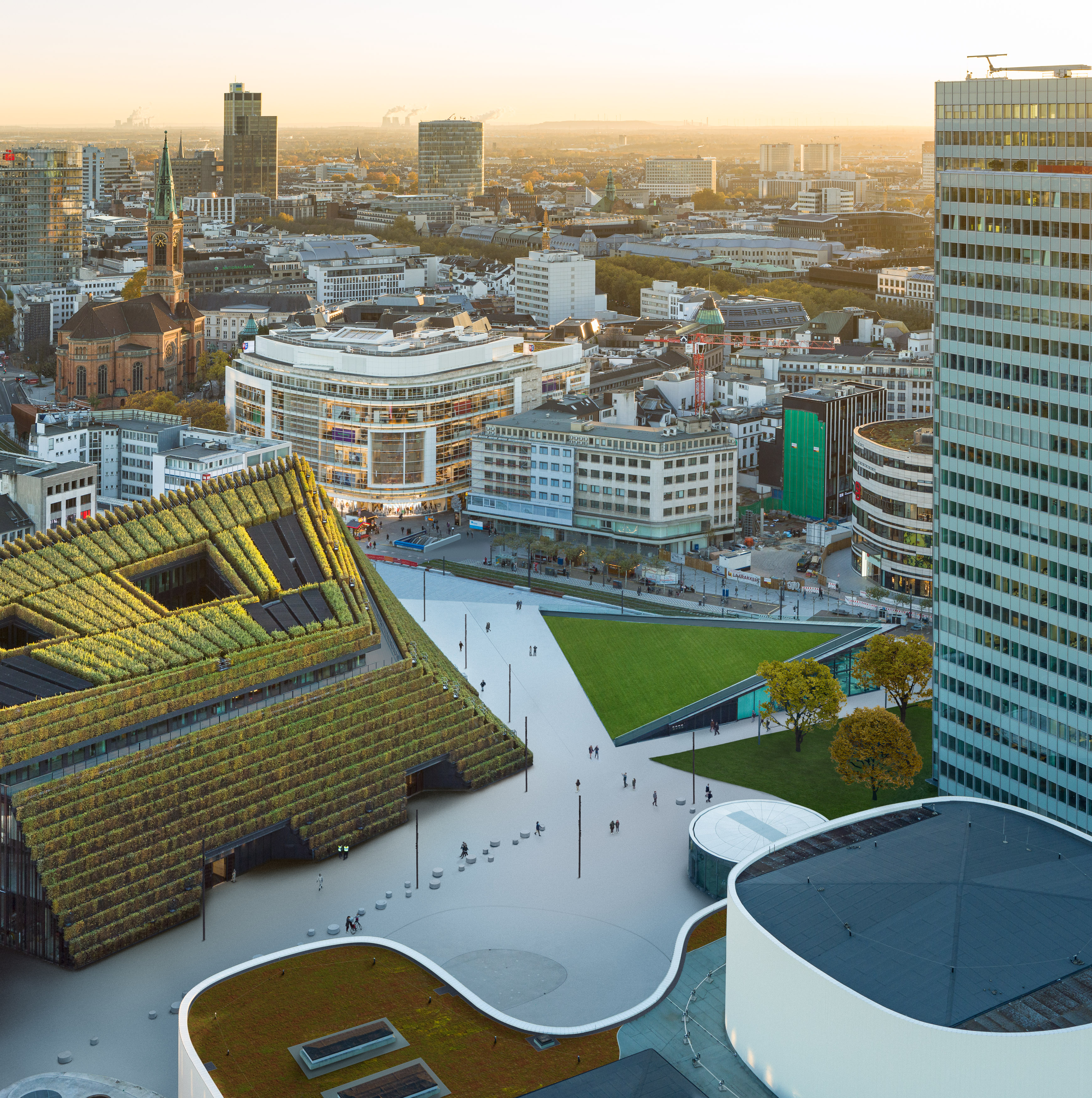 Kö-Bogen 2 by ingenhoven associates - Architizer