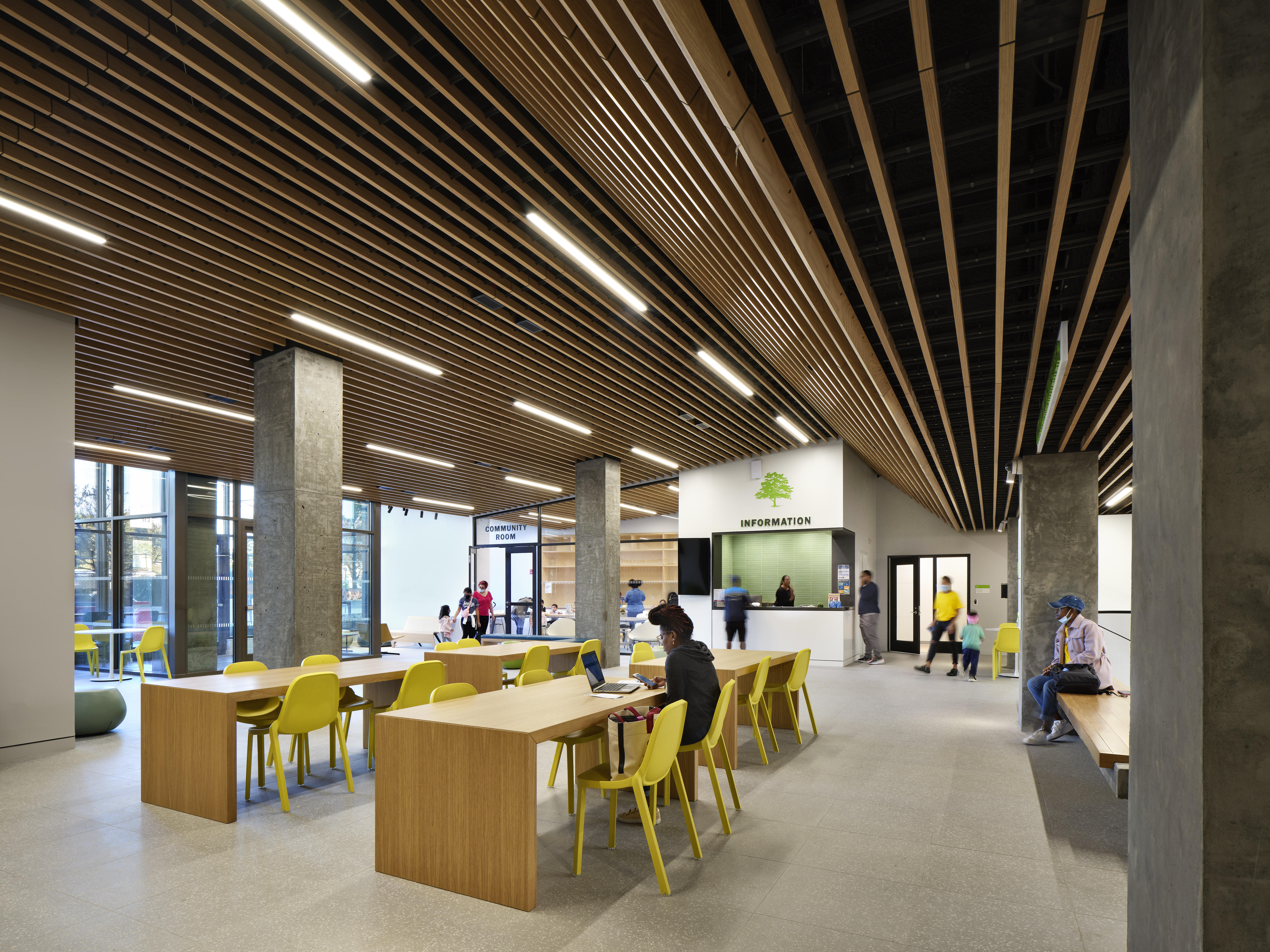 Chestnut Commons Community Center by Dattner Architects - Architizer