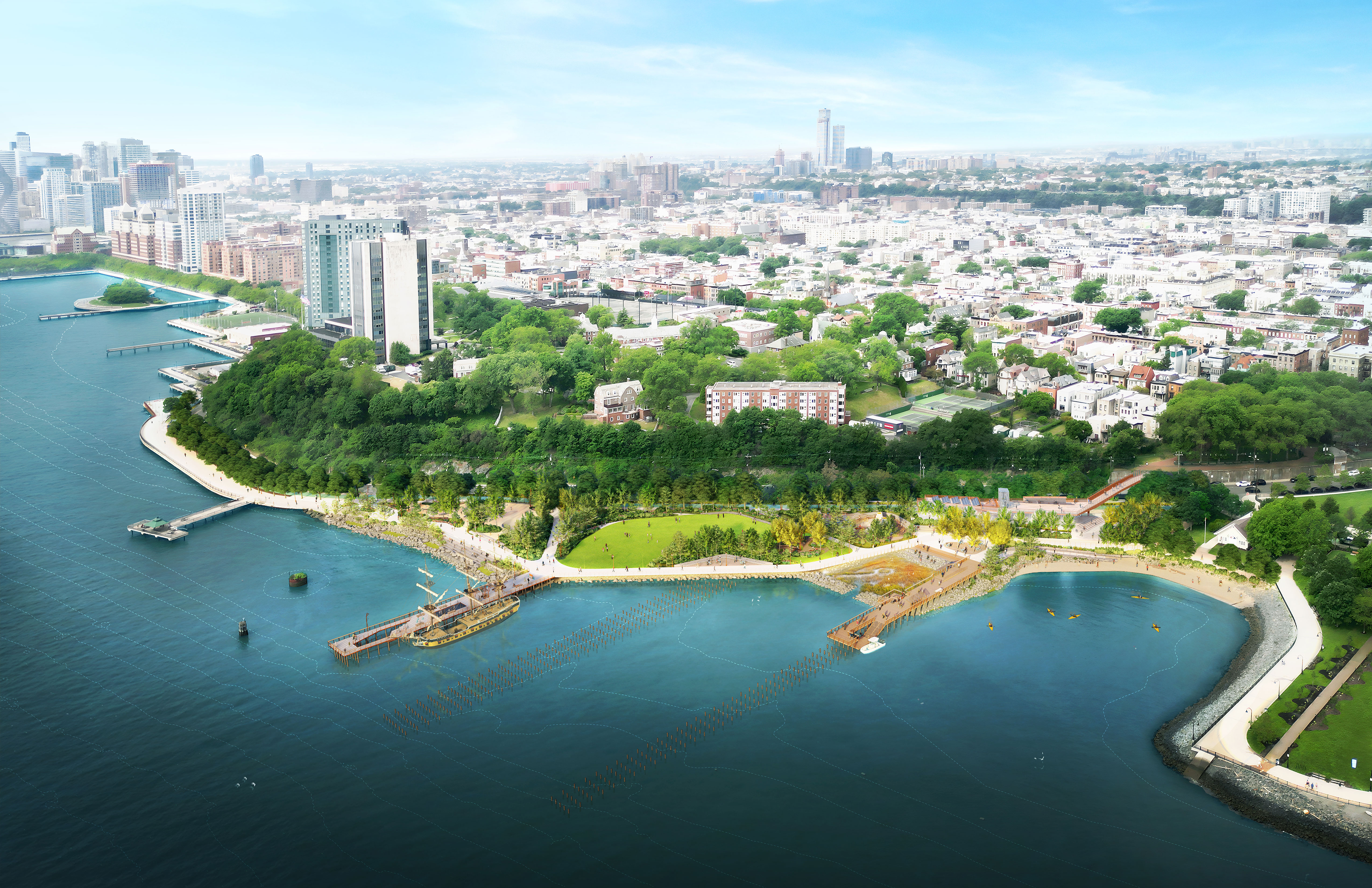 Hoboken Maritime Park by Dattner Architects - Architizer