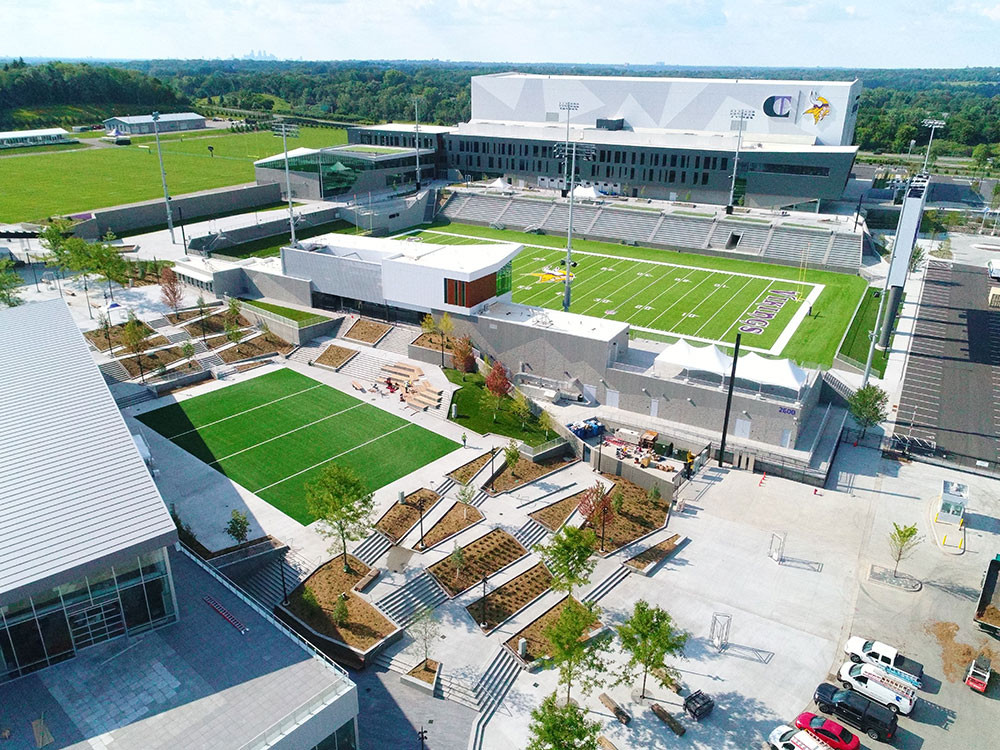 Minnesota Vikings Headquarters: Practice Facility and Vikings Lakes ...