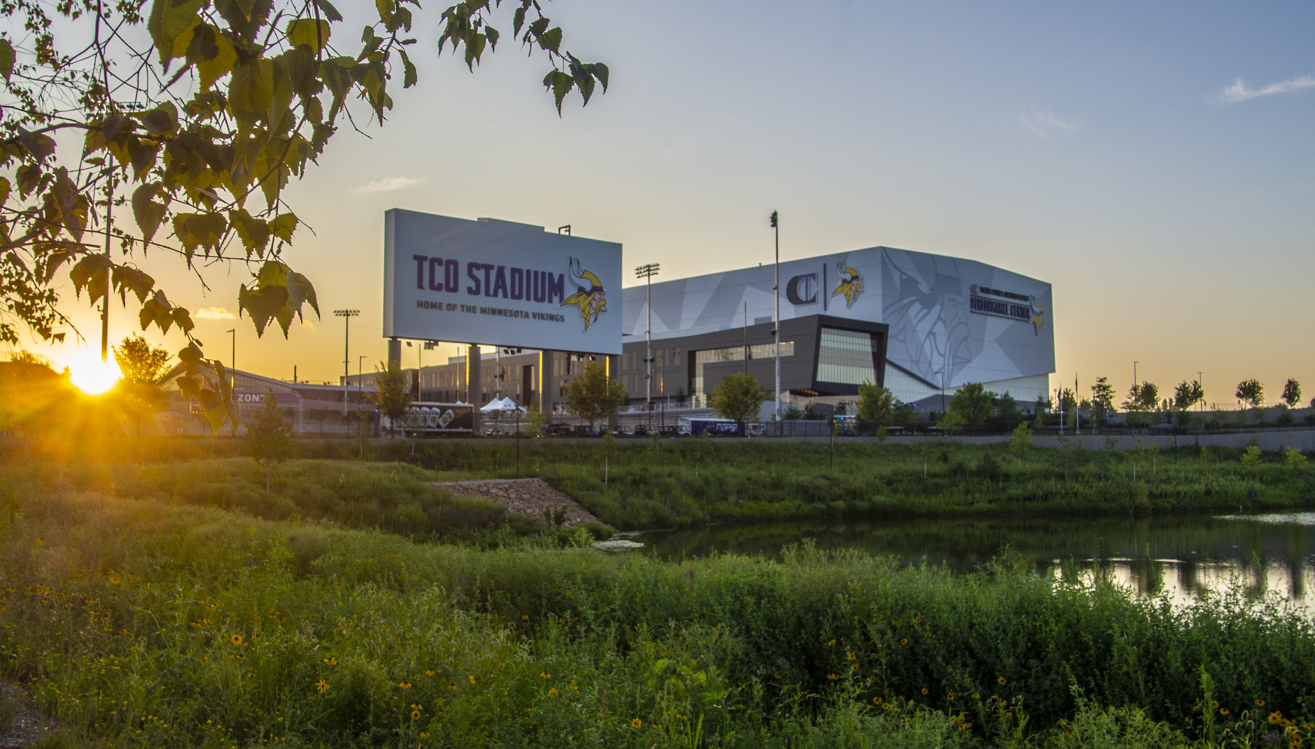 Minnesota Vikings Headquarters: Practice Facility and Vikings Lakes ...