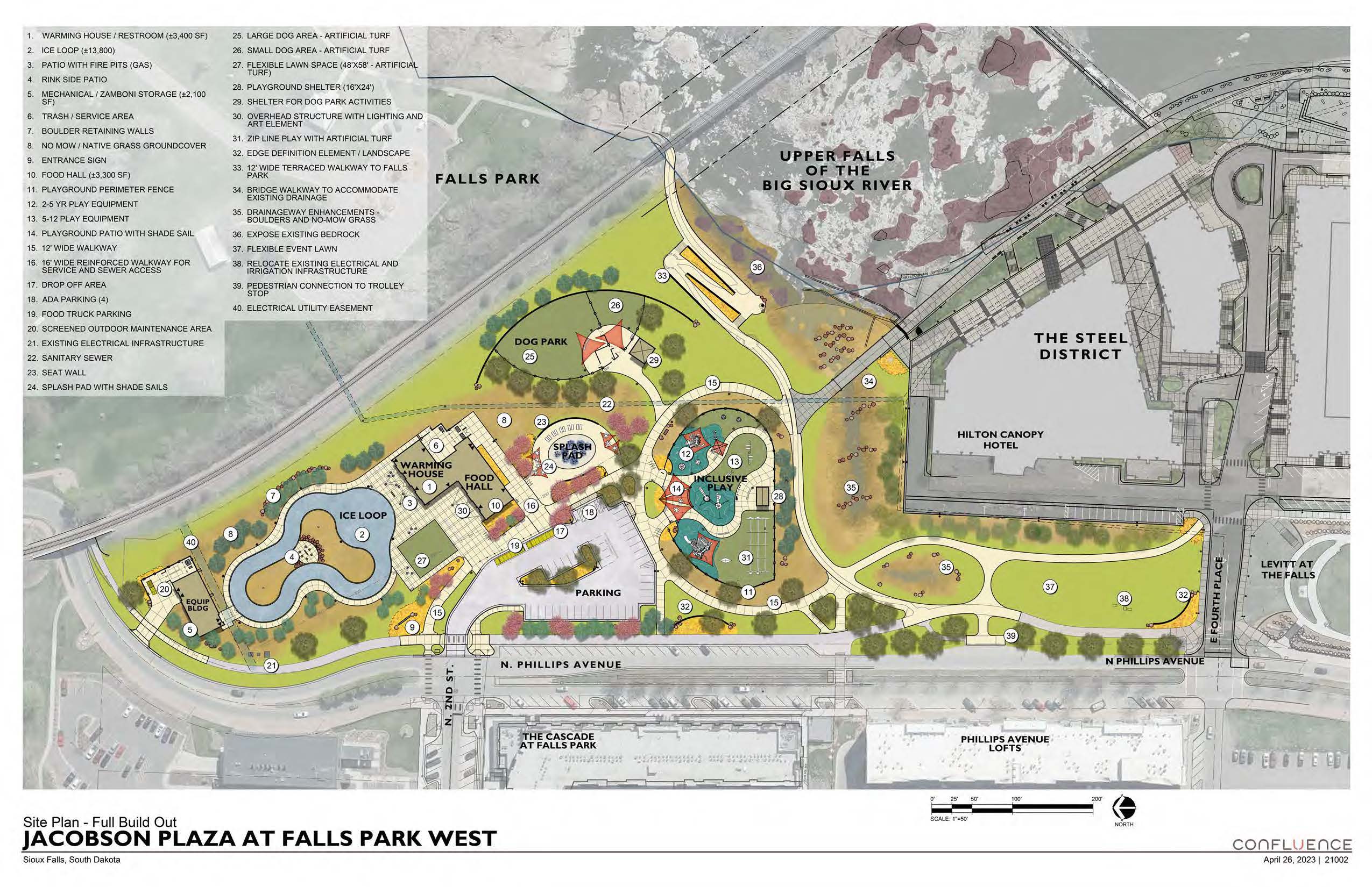Falls Park Master Plan by Confluence, Inc. - Architizer
