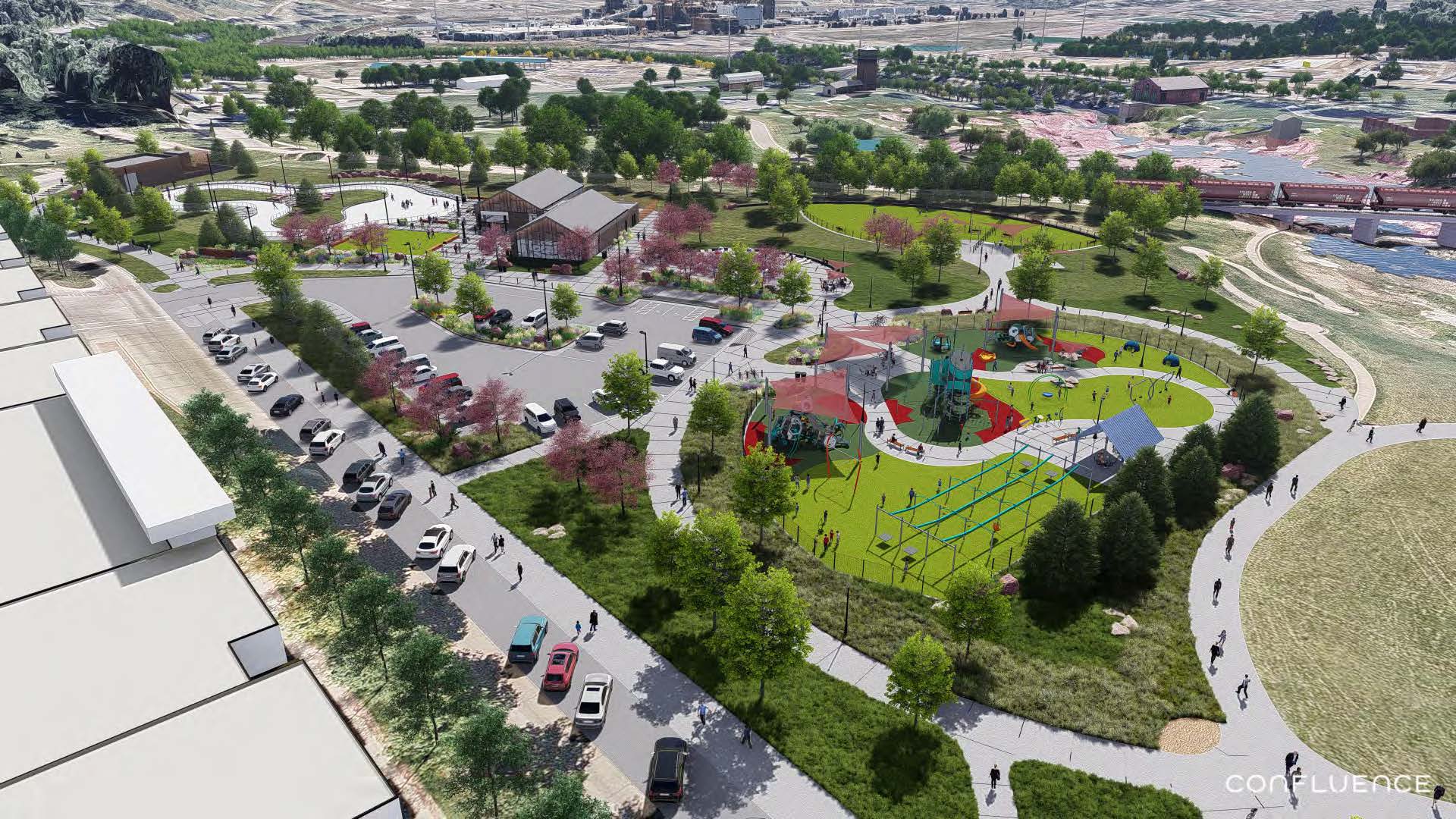 Falls Park Master Plan by Confluence, Inc. - Architizer