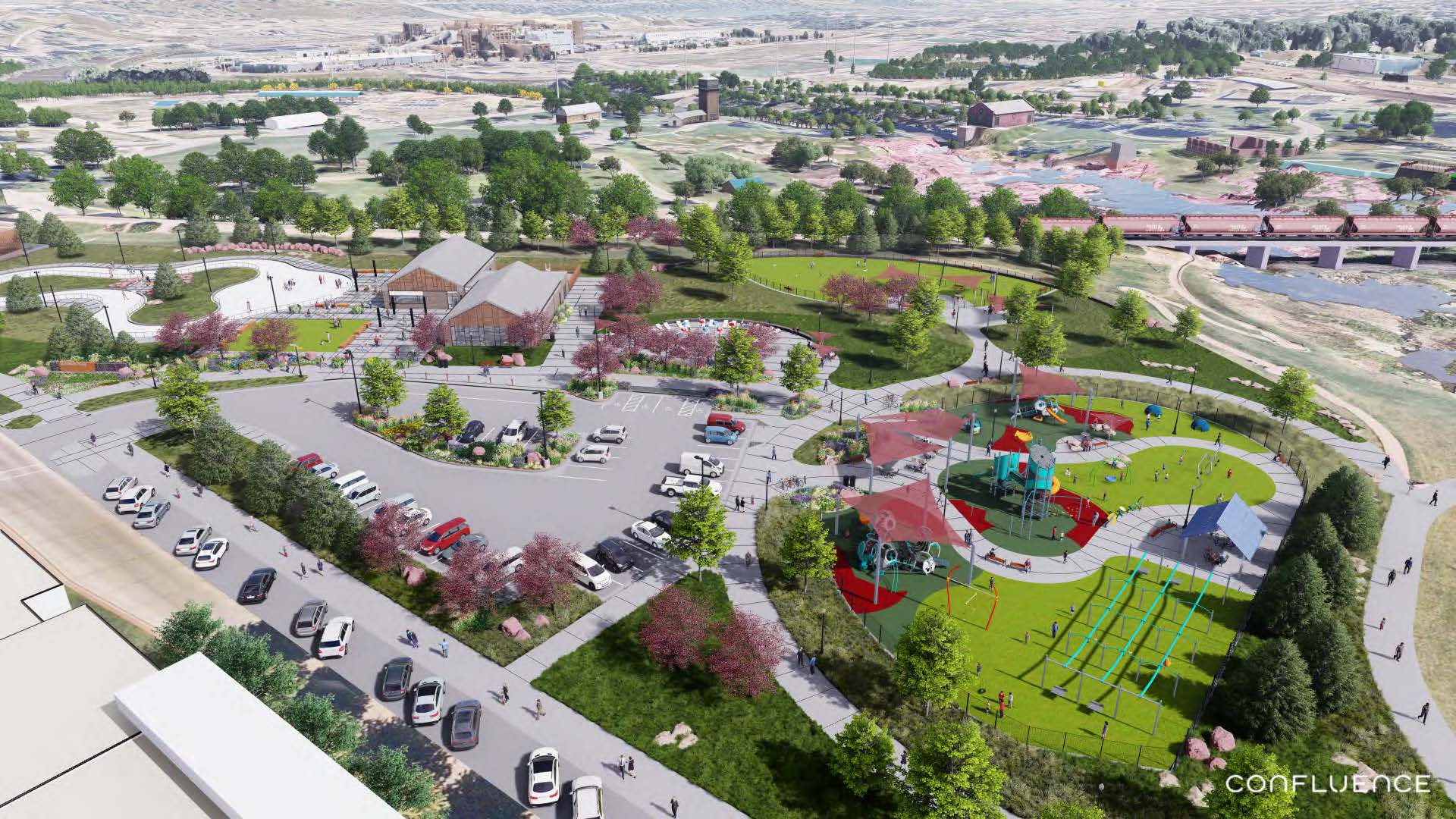 Falls Park Master Plan by Confluence, Inc. - Architizer