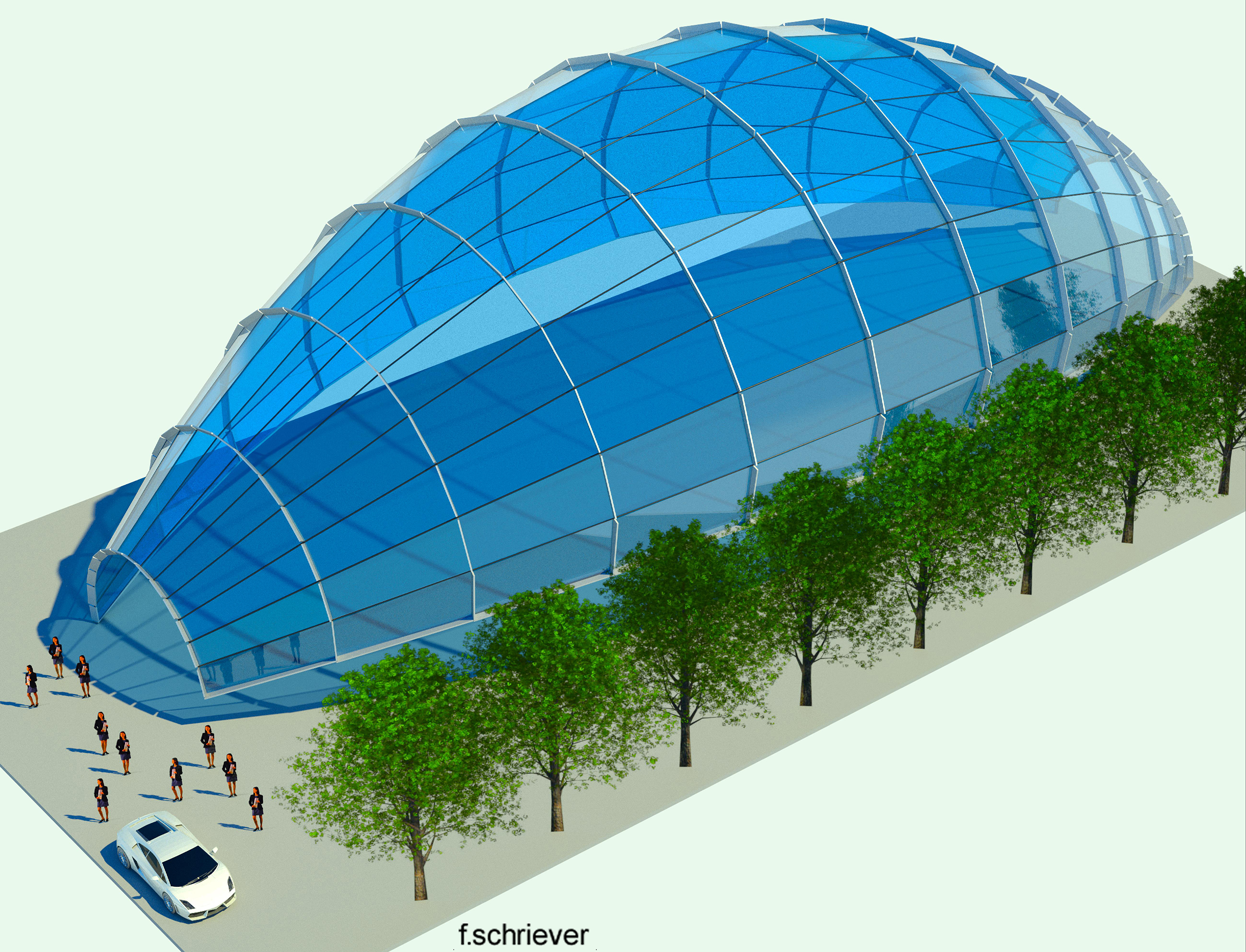 Freeform Glass Atrium by Urban Form - Architizer