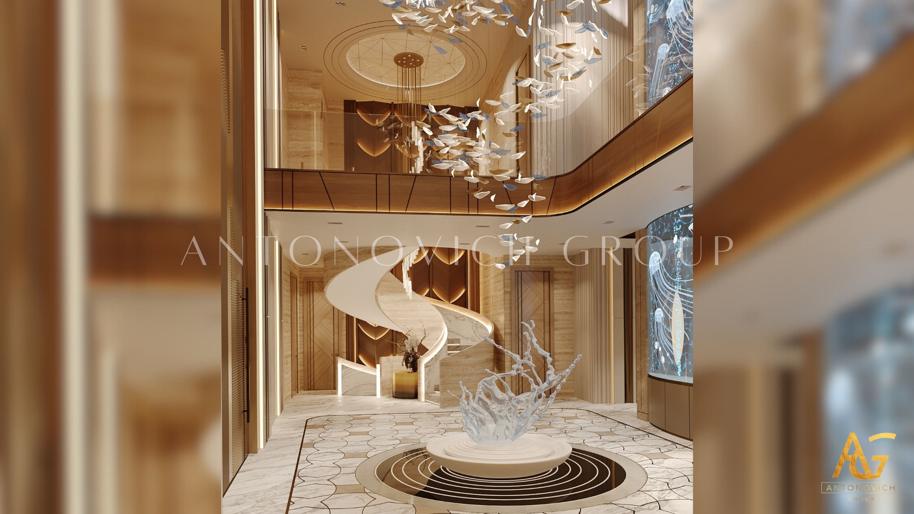 The Art of Designing Statement Entrance Foyers by LUXURY ANTONOVICH ...