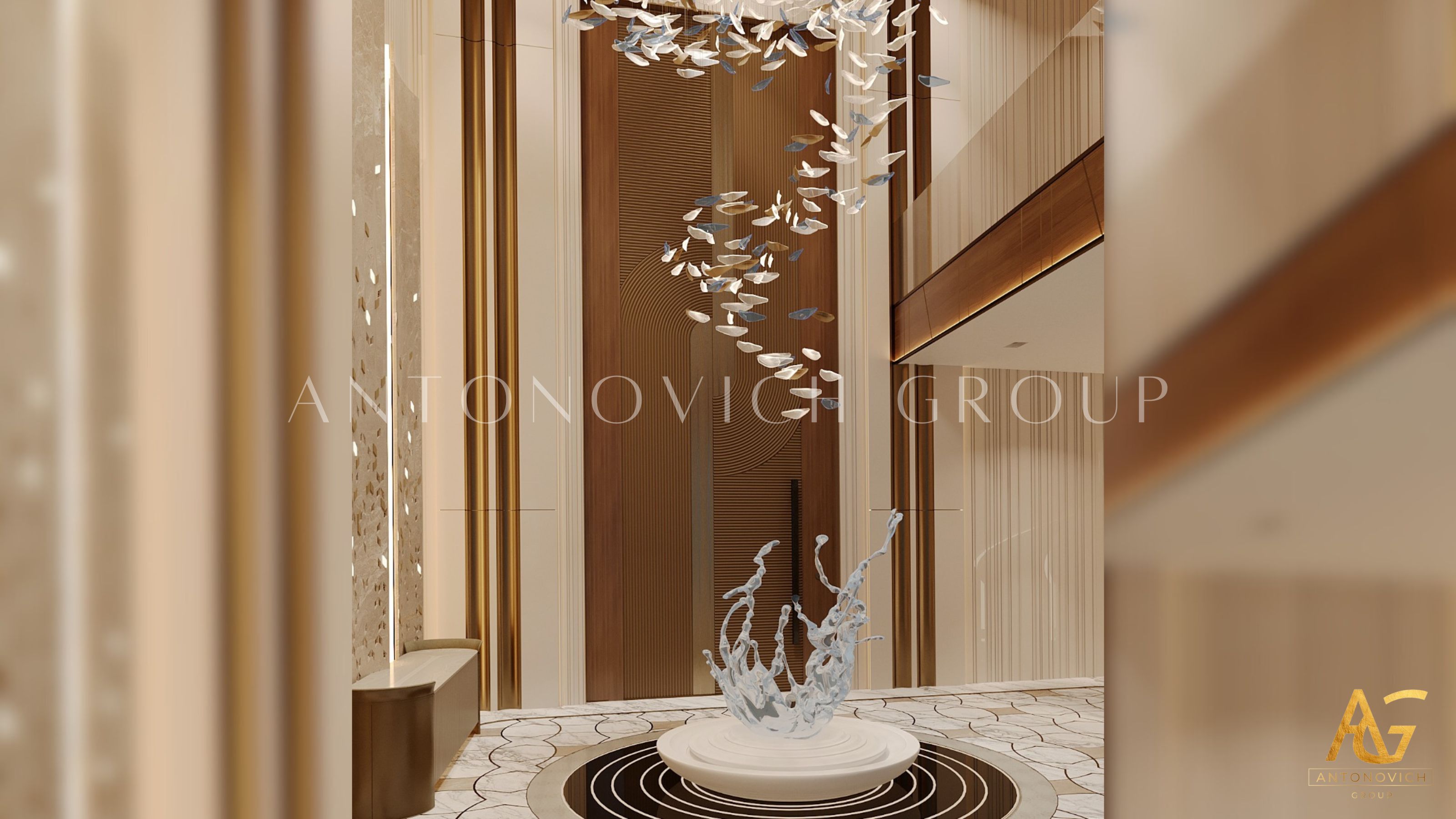 The Art of Designing Statement Entrance Foyers by LUXURY ANTONOVICH ...