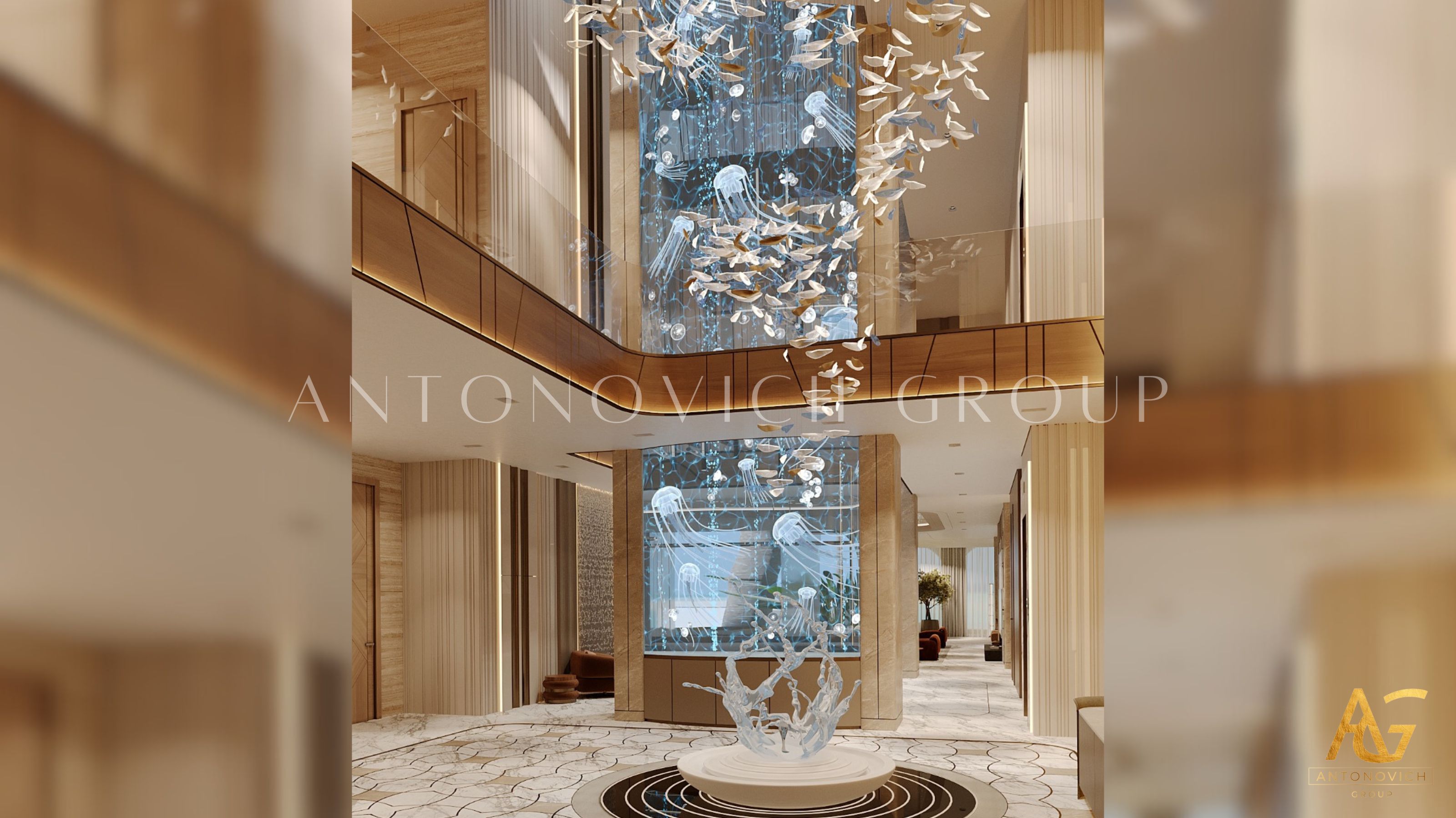 The Art of Designing Statement Entrance Foyers by LUXURY ANTONOVICH ...