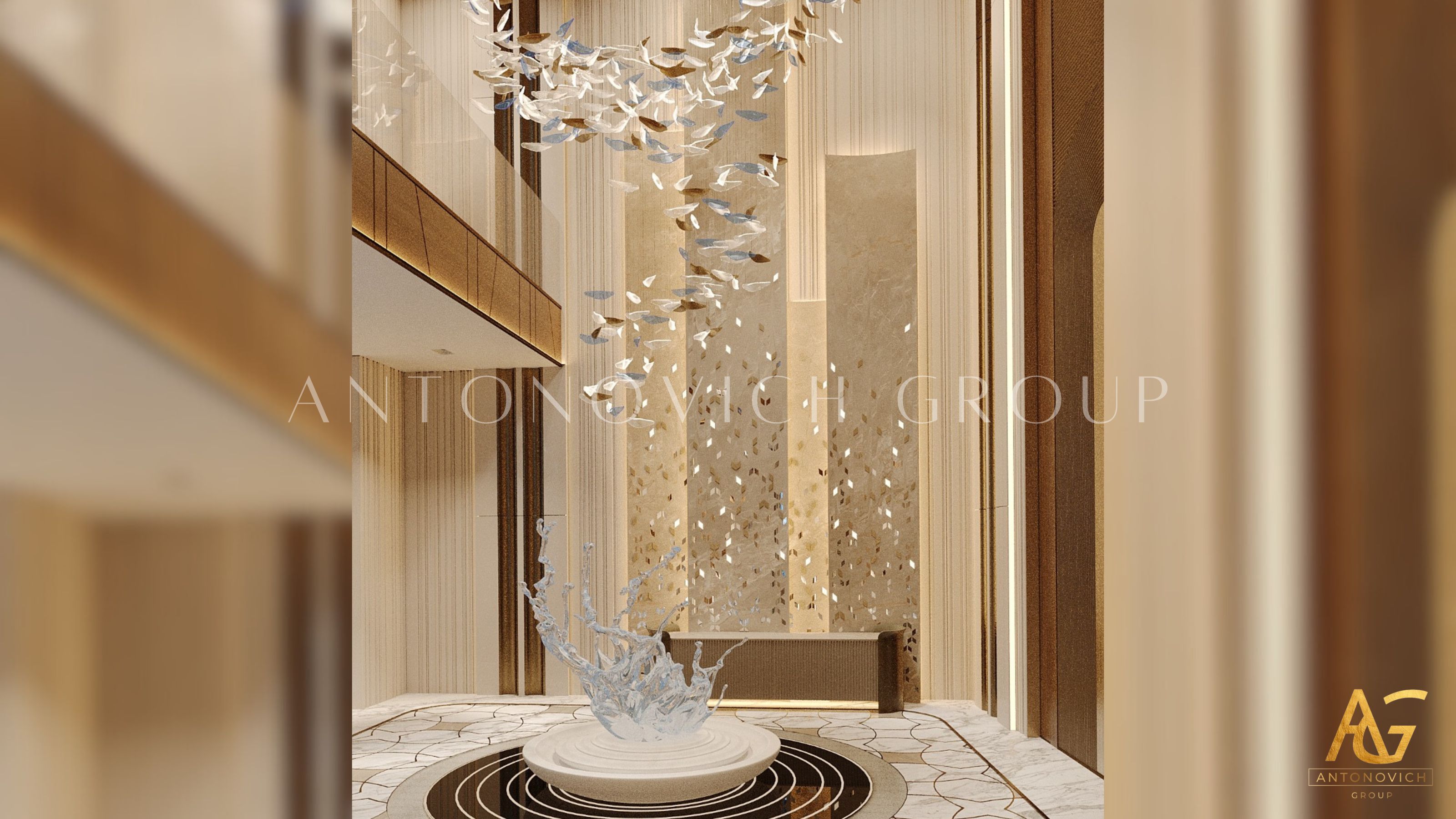 The Art of Designing Statement Entrance Foyers by LUXURY ANTONOVICH ...