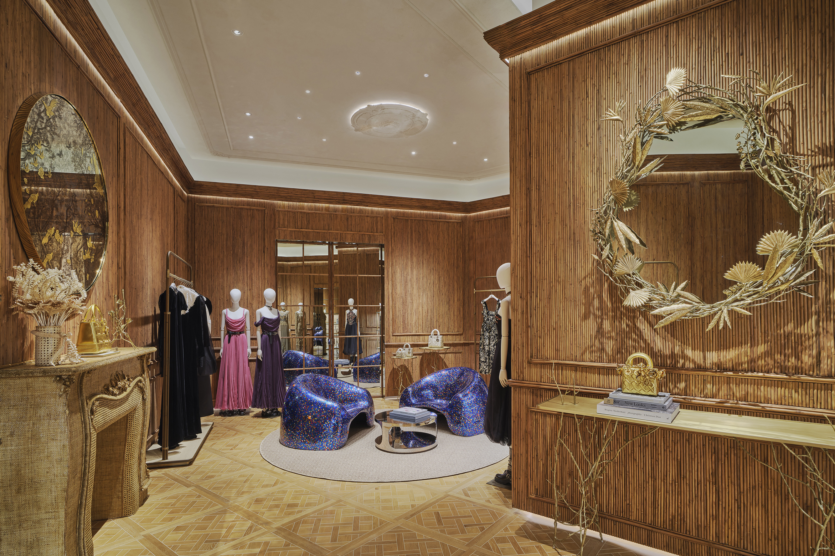 Dior Gold House by orbit design studio - Architizer