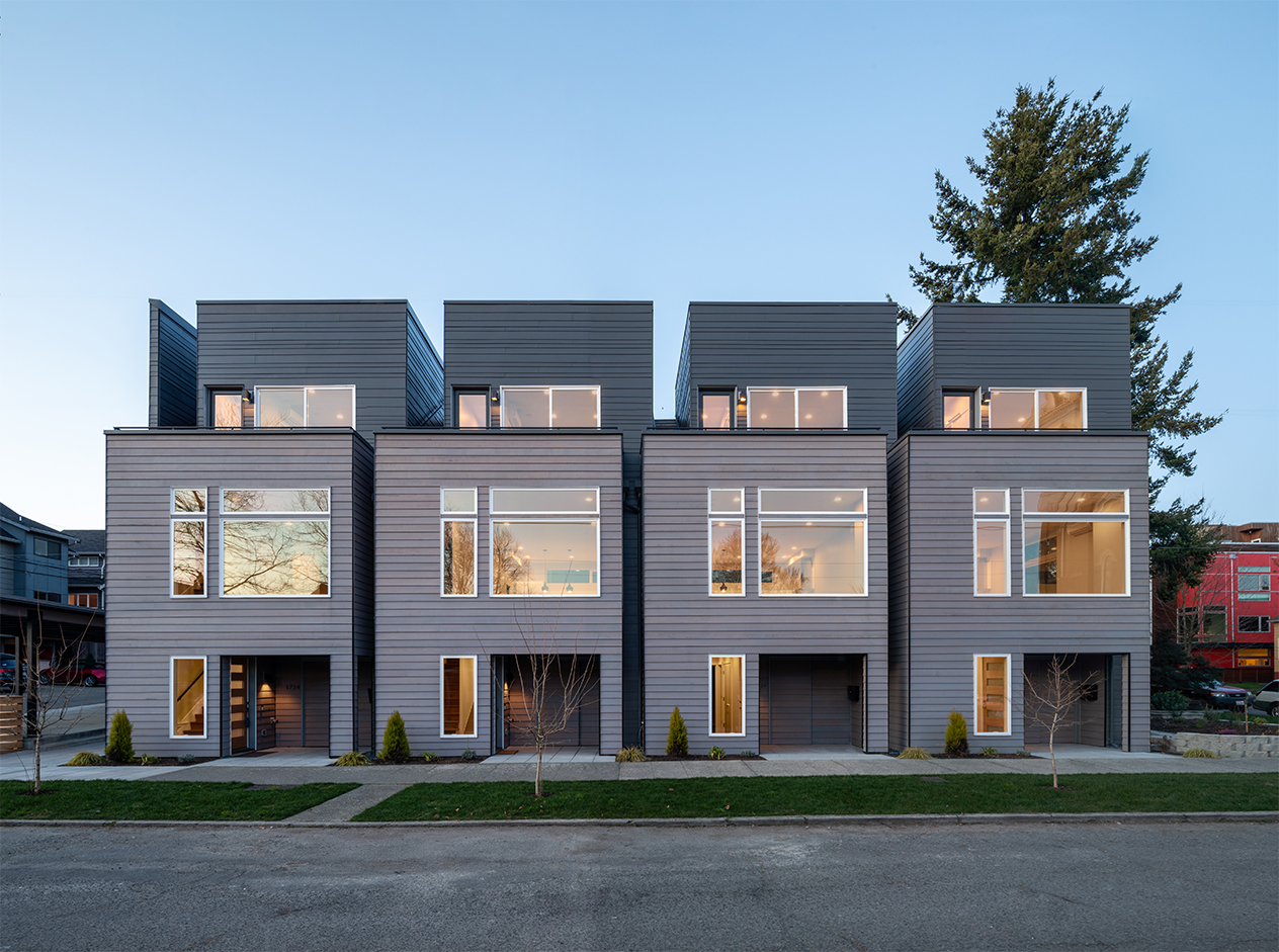 Capitol Hill Rowhouses by Allied8 - Architizer