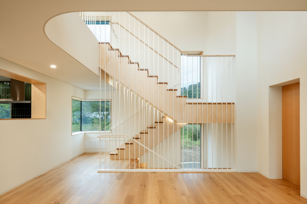 House with Interlaced Stairs by Studio Gaon - Architizer