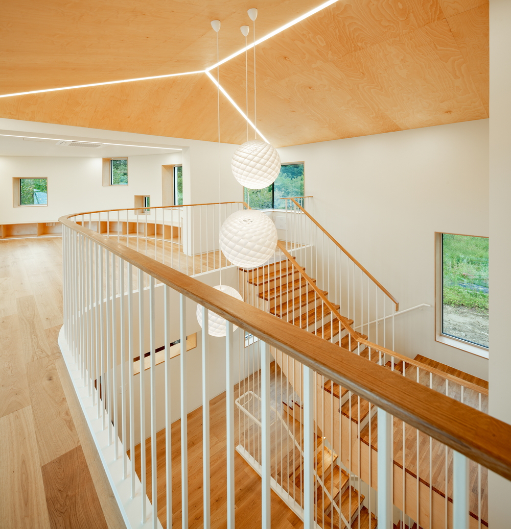 House with Interlaced Stairs by Studio Gaon - Architizer