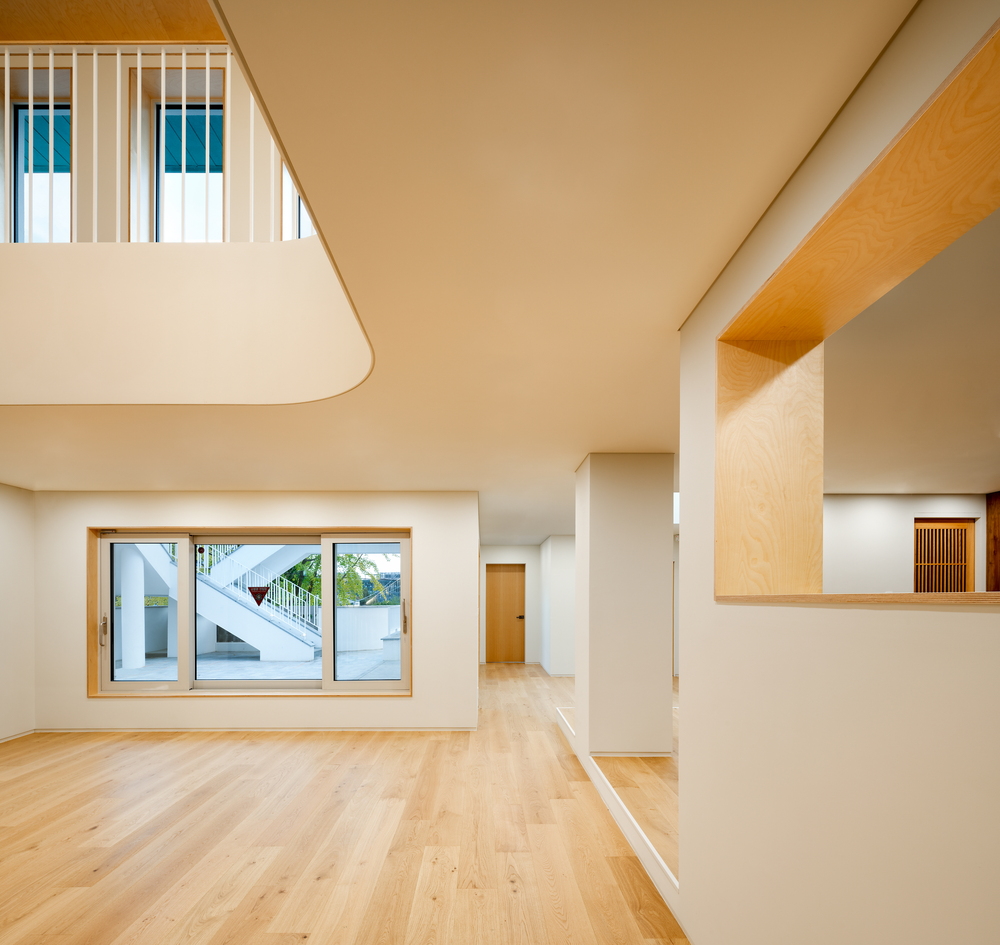 House with Interlaced Stairs by Studio Gaon - Architizer