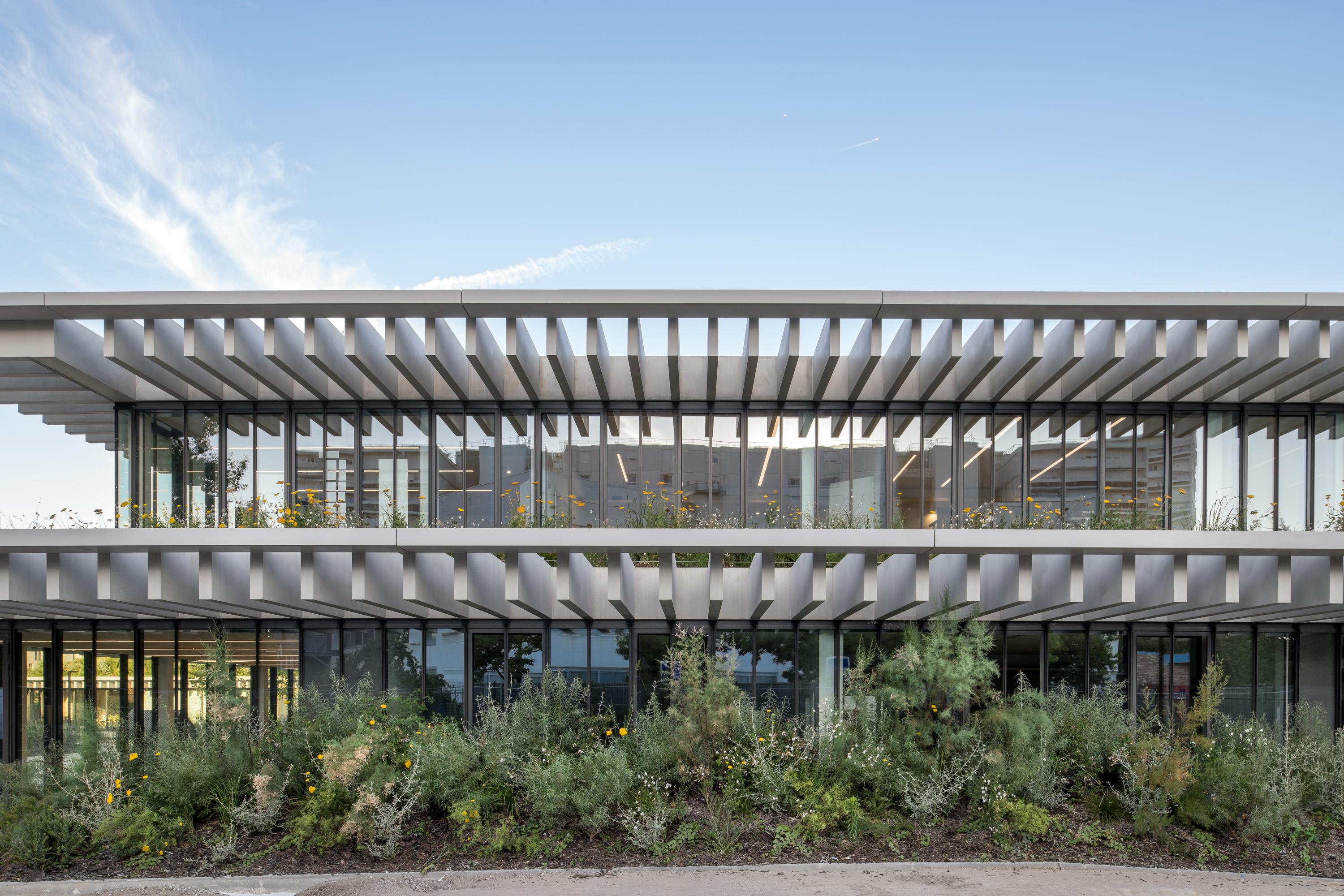 Louise Michel school complex by marjan hessamfar & joe verons ...