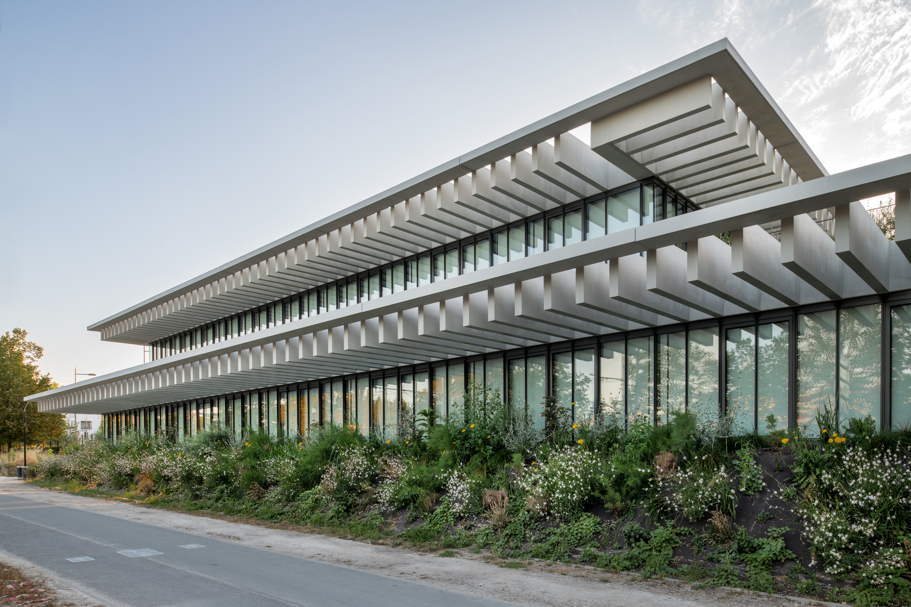 Louise Michel school complex by marjan hessamfar & joe verons ...