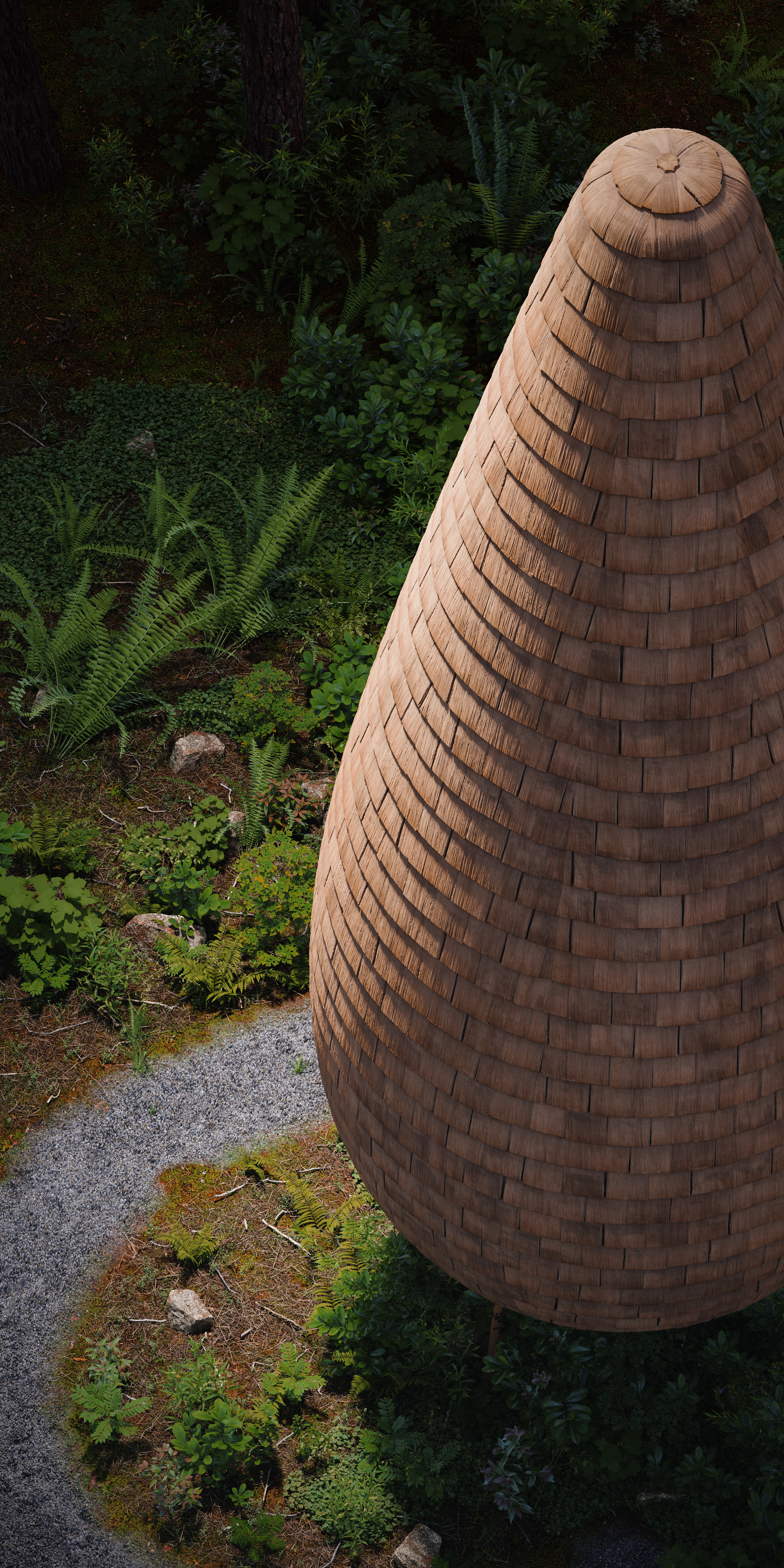 Pinecone House: A Fusion of Architecture and Nature by LH47 ARCH ...