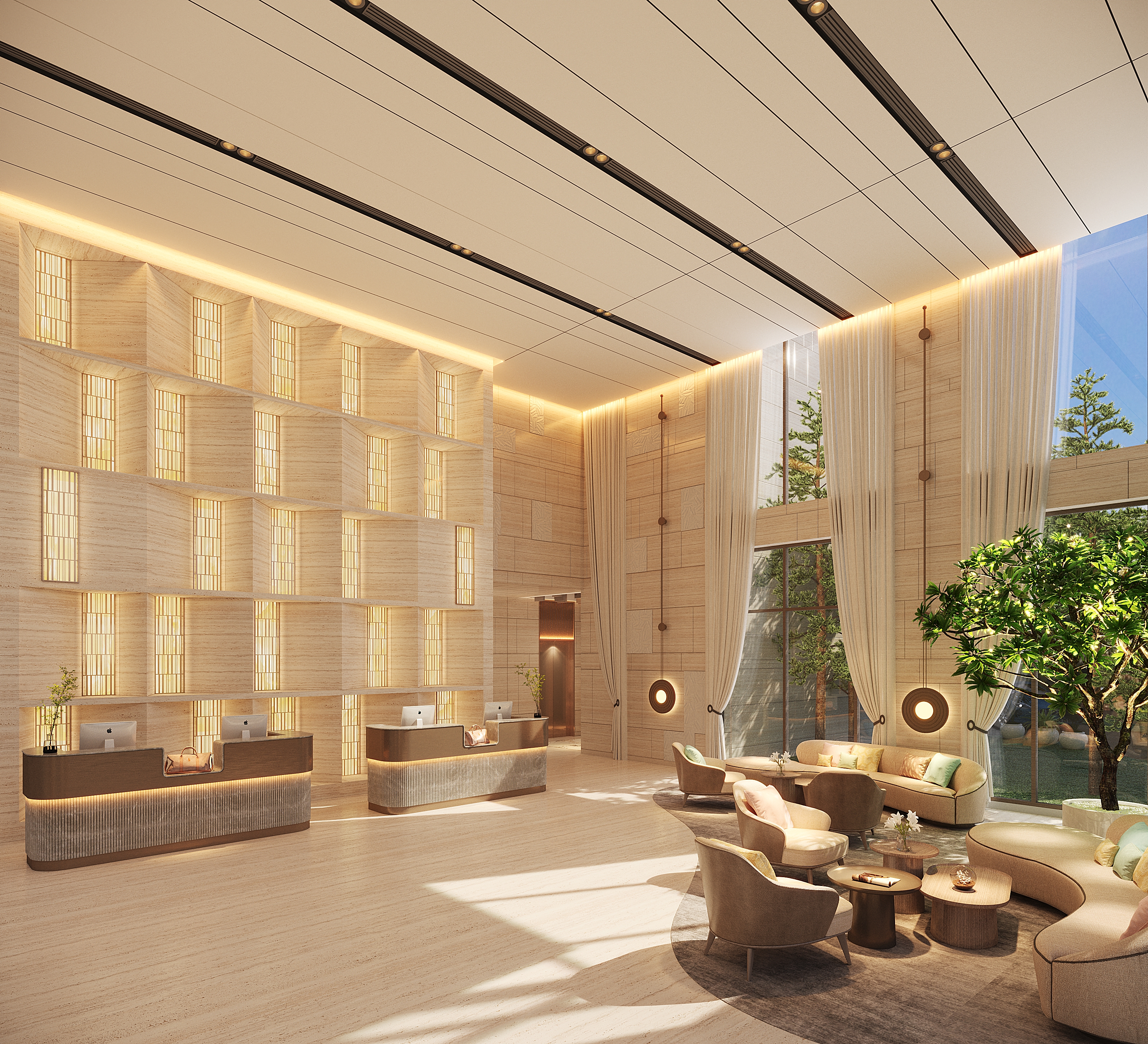 Hilton Gurugram Baani City Centre by Bobby Mukherrji Architects ...