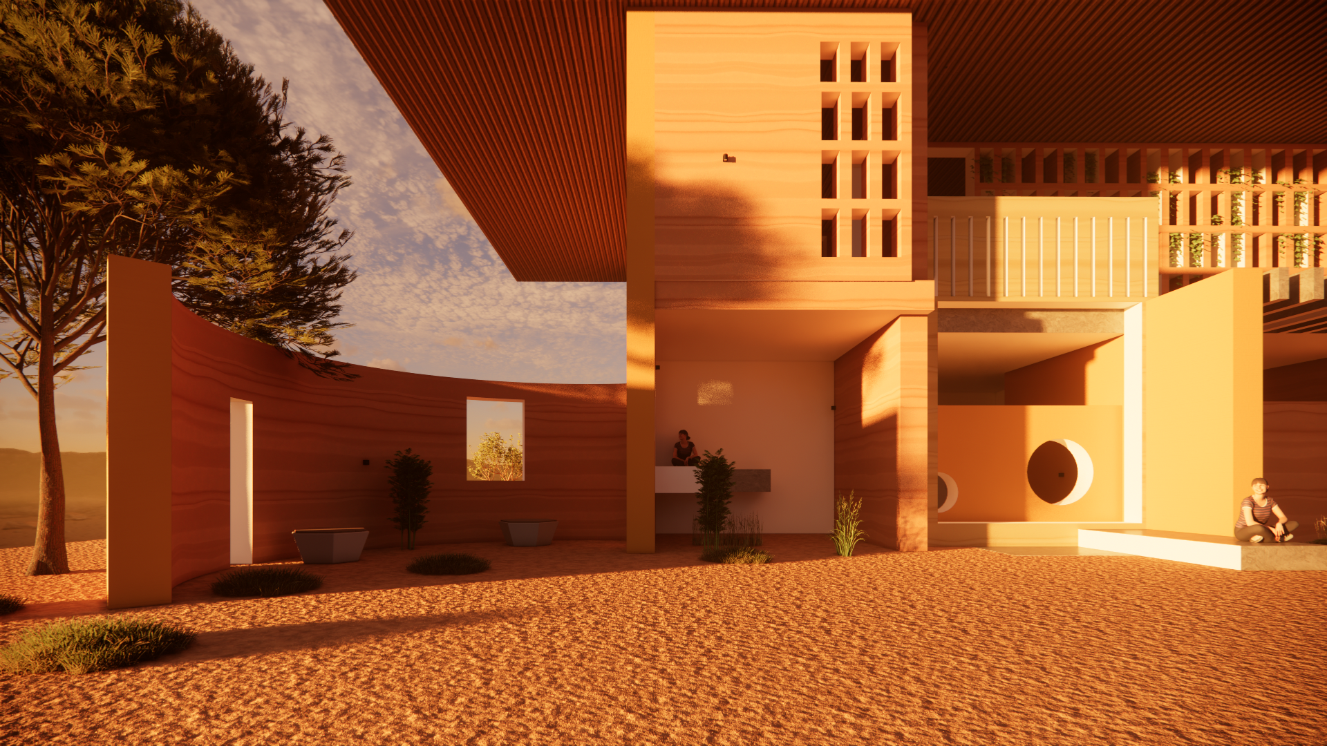 Yagaba-Kubori Intergenerational Library by Ohene Twum Architecture ...