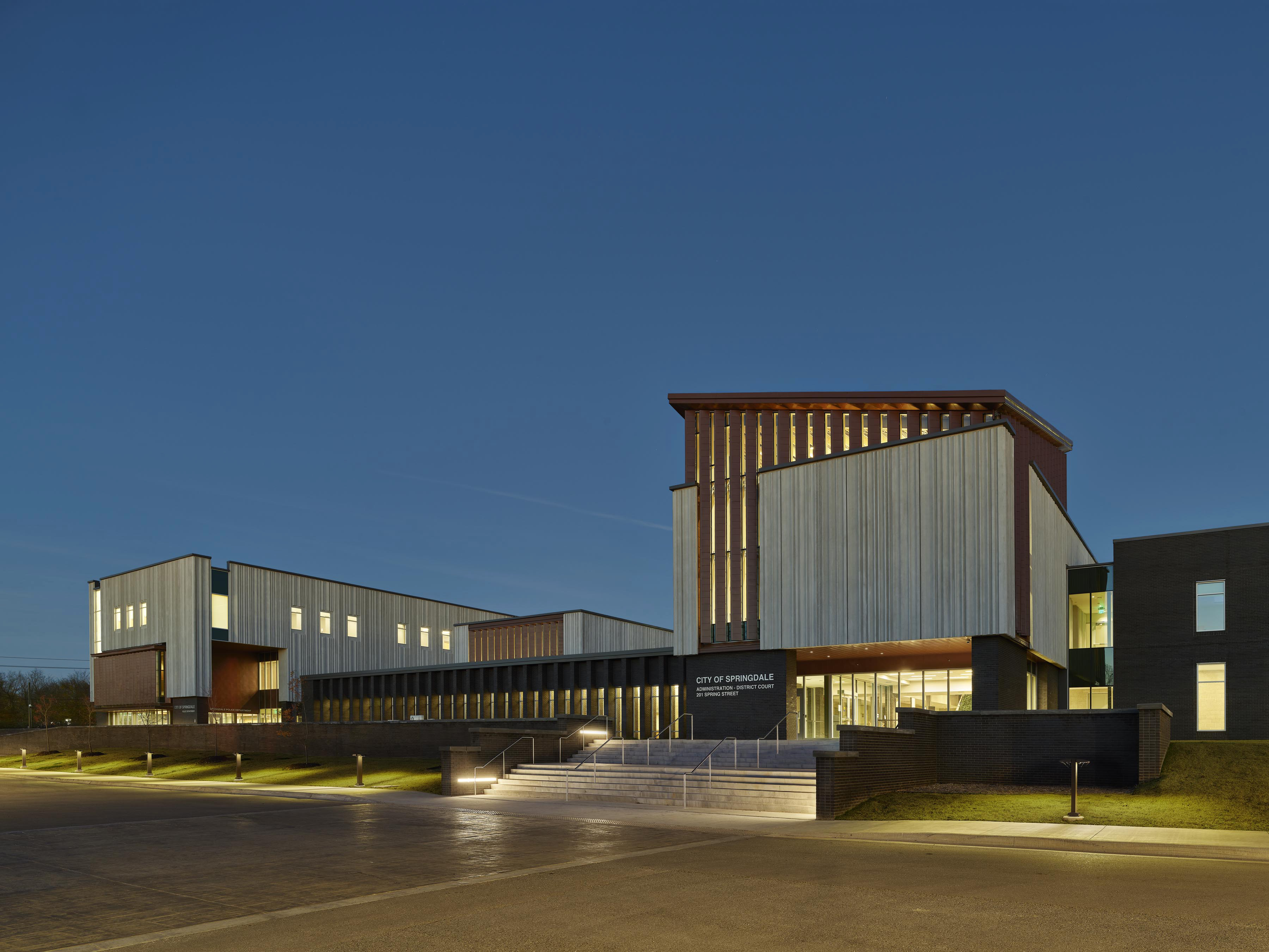 Springdale Municipal Complex by Duvall Decker - Architizer
