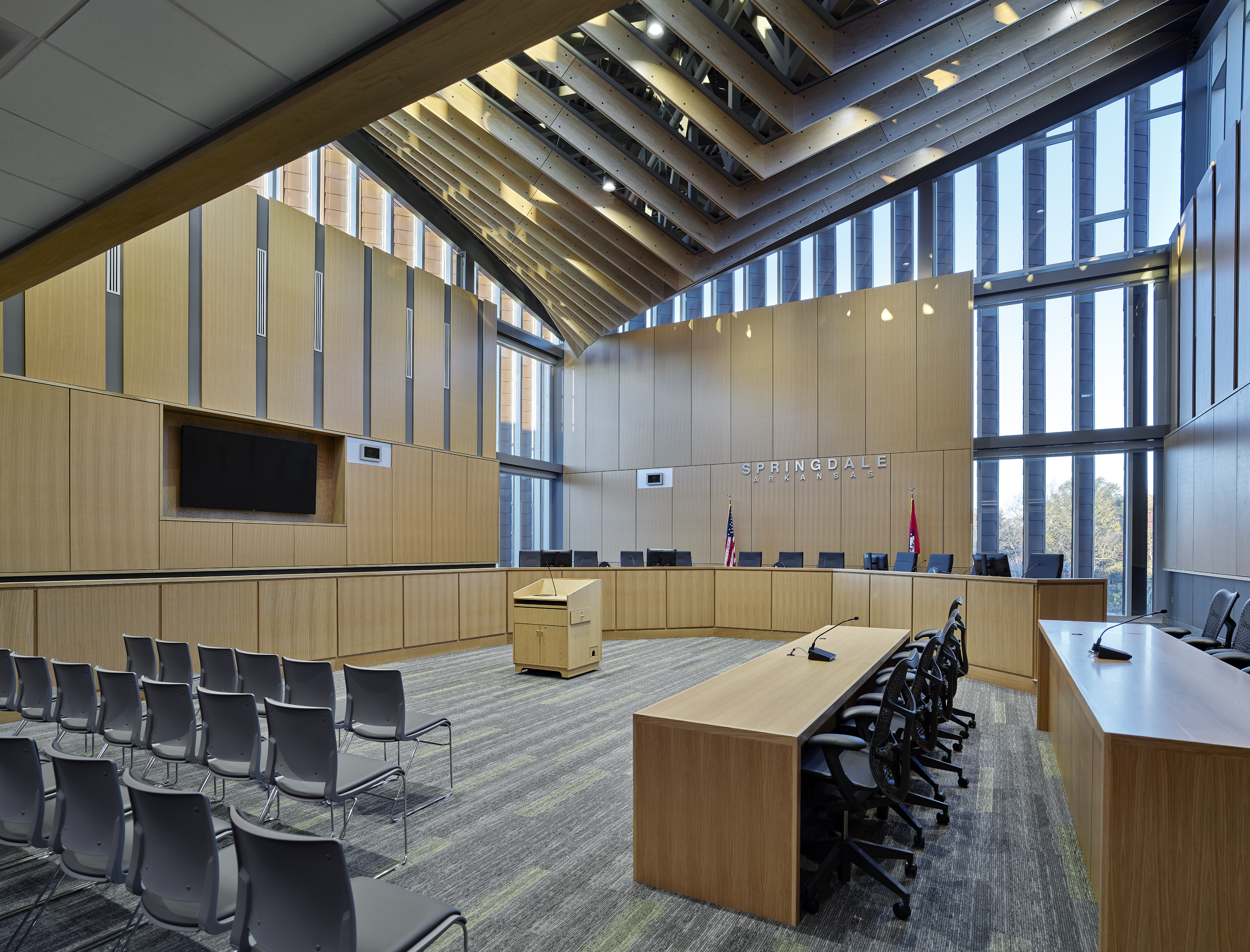 Springdale Municipal Complex by Duvall Decker - Architizer