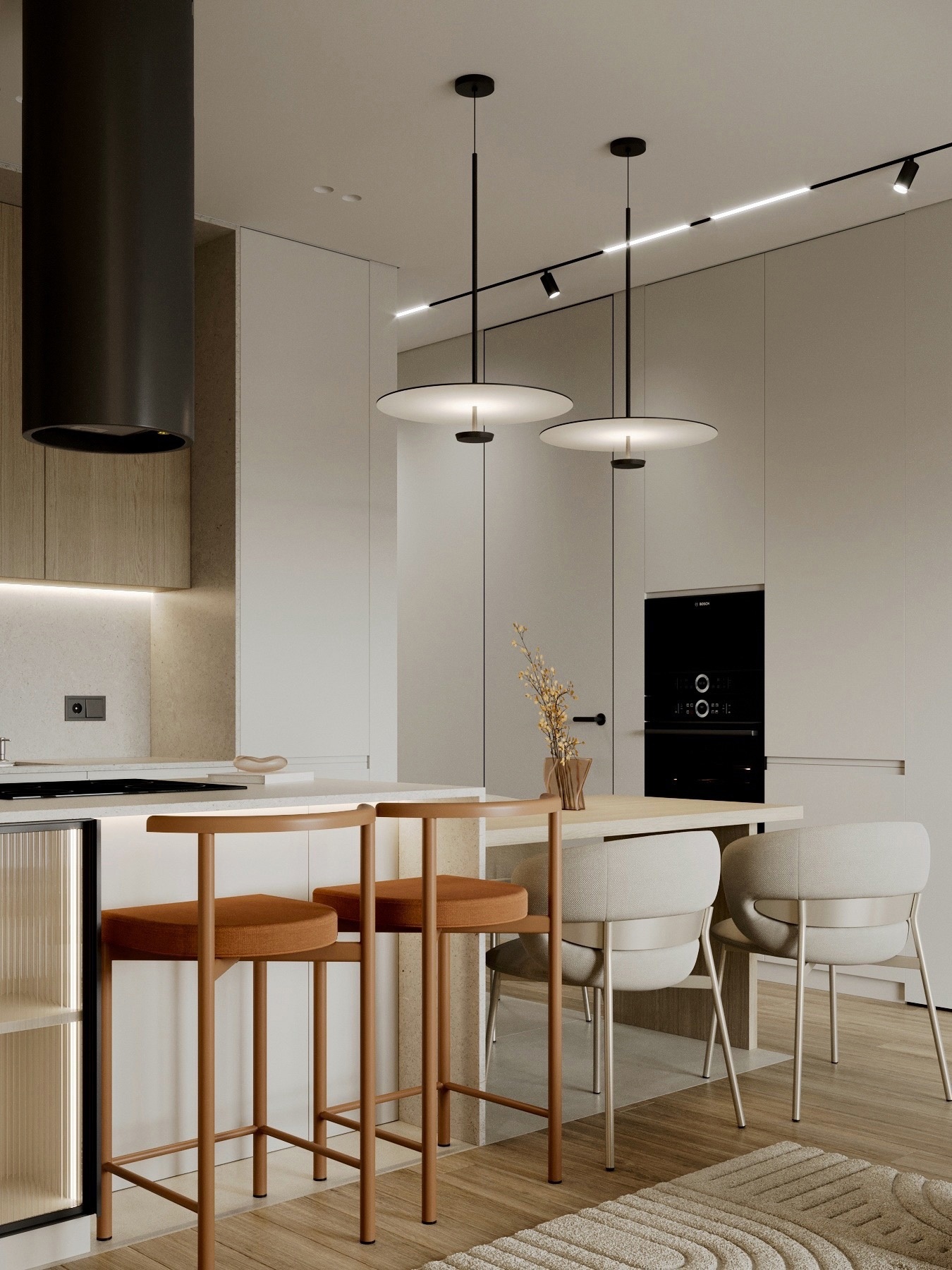 Project 71 sq.m. Prokshino residential complex by DD Design Studio ...