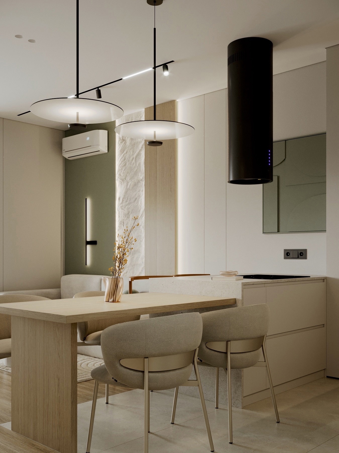 Project 71 sq.m. Prokshino residential complex by DD Design Studio ...