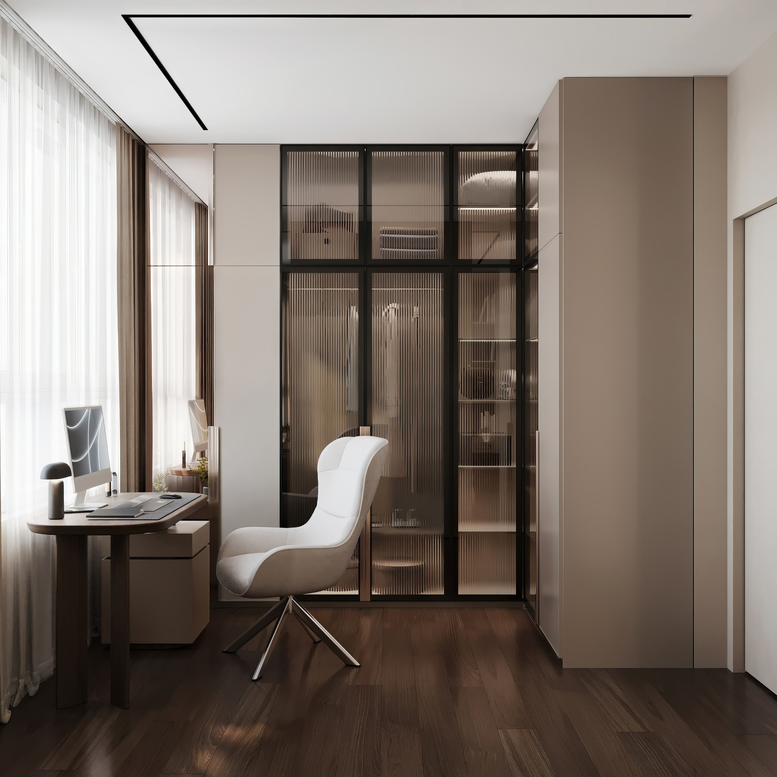 Квартира 72,8м² в Москве, ЖК «Скандинавия» by DD Design Studio - Architizer