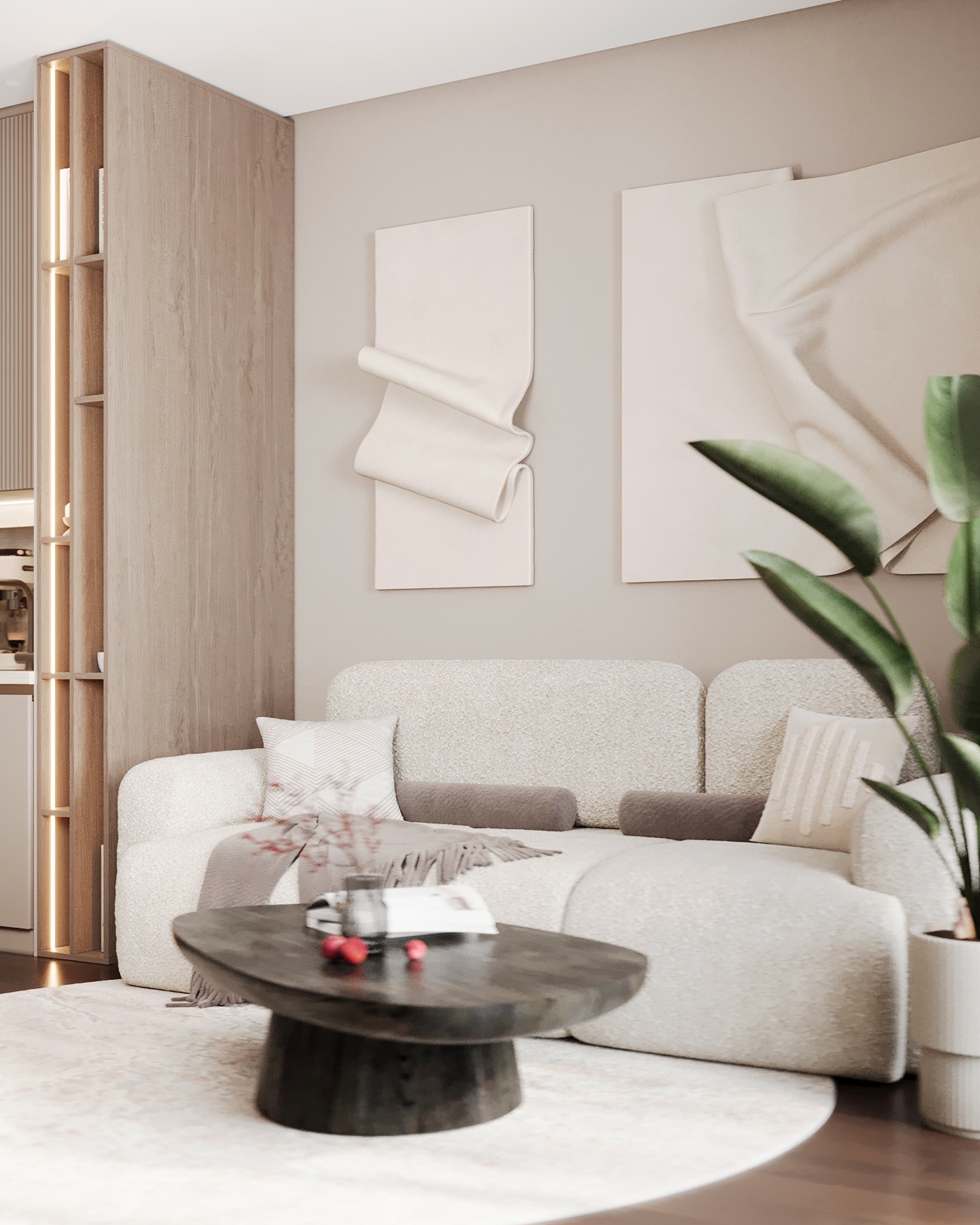 Квартира 72,8м² в Москве, ЖК «Скандинавия» by DD Design Studio - Architizer