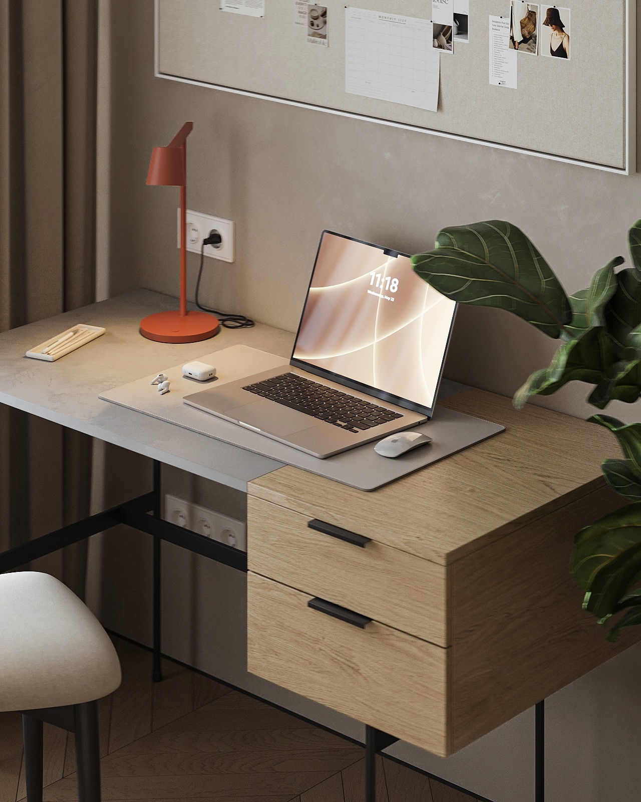 Кабинет 9,8 м² by DD Design Studio - Architizer