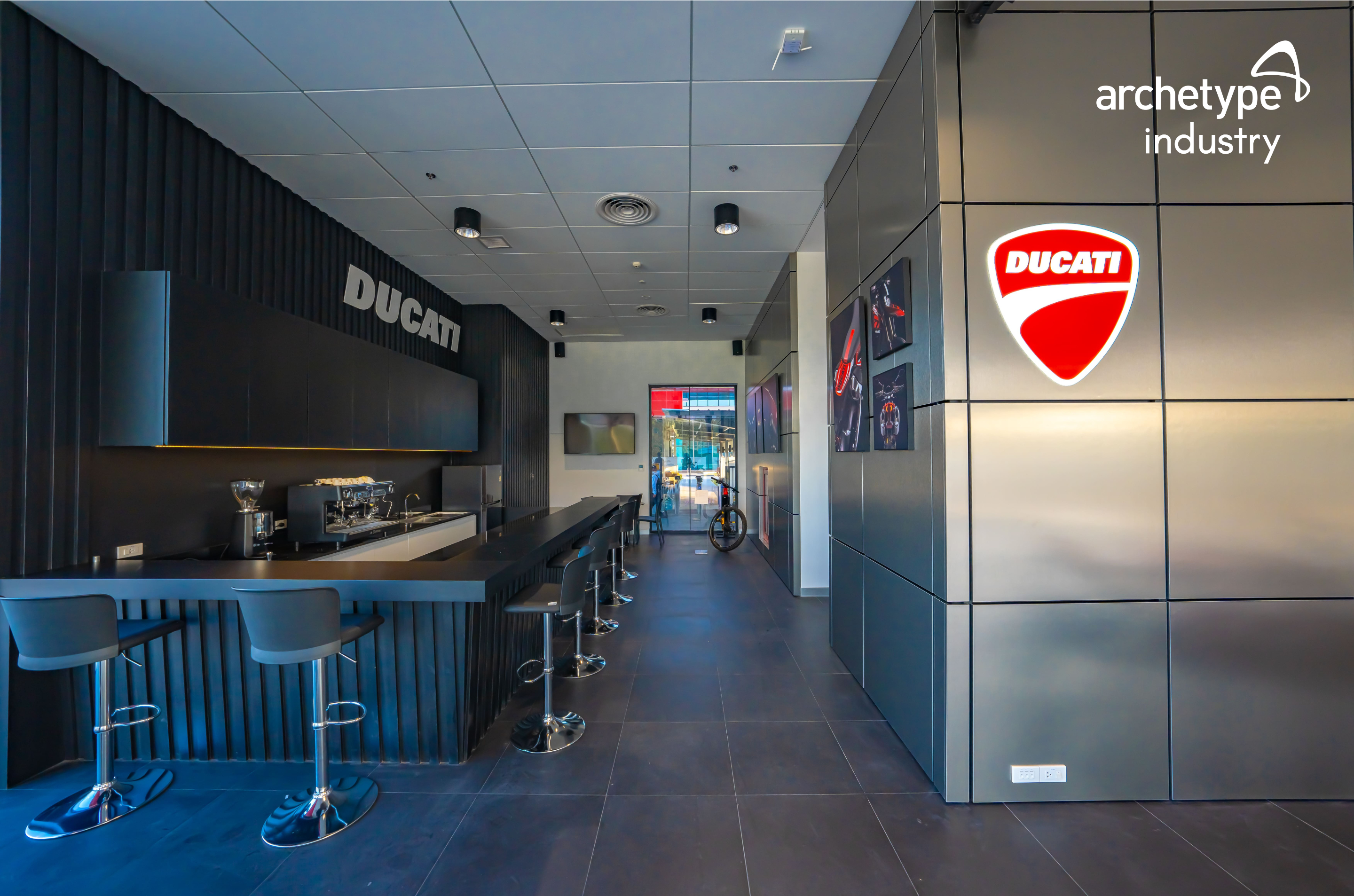 Ducati Factory & Showroom by Archetype Group - Architizer