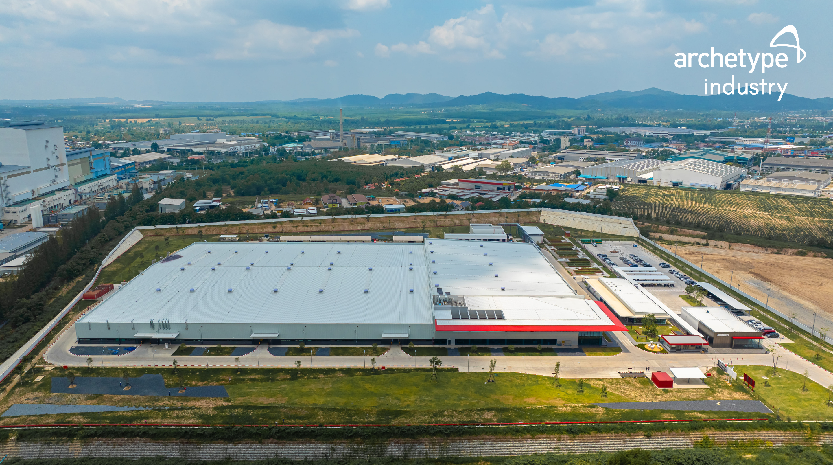 Ducati Factory & Showroom by Archetype Group - Architizer