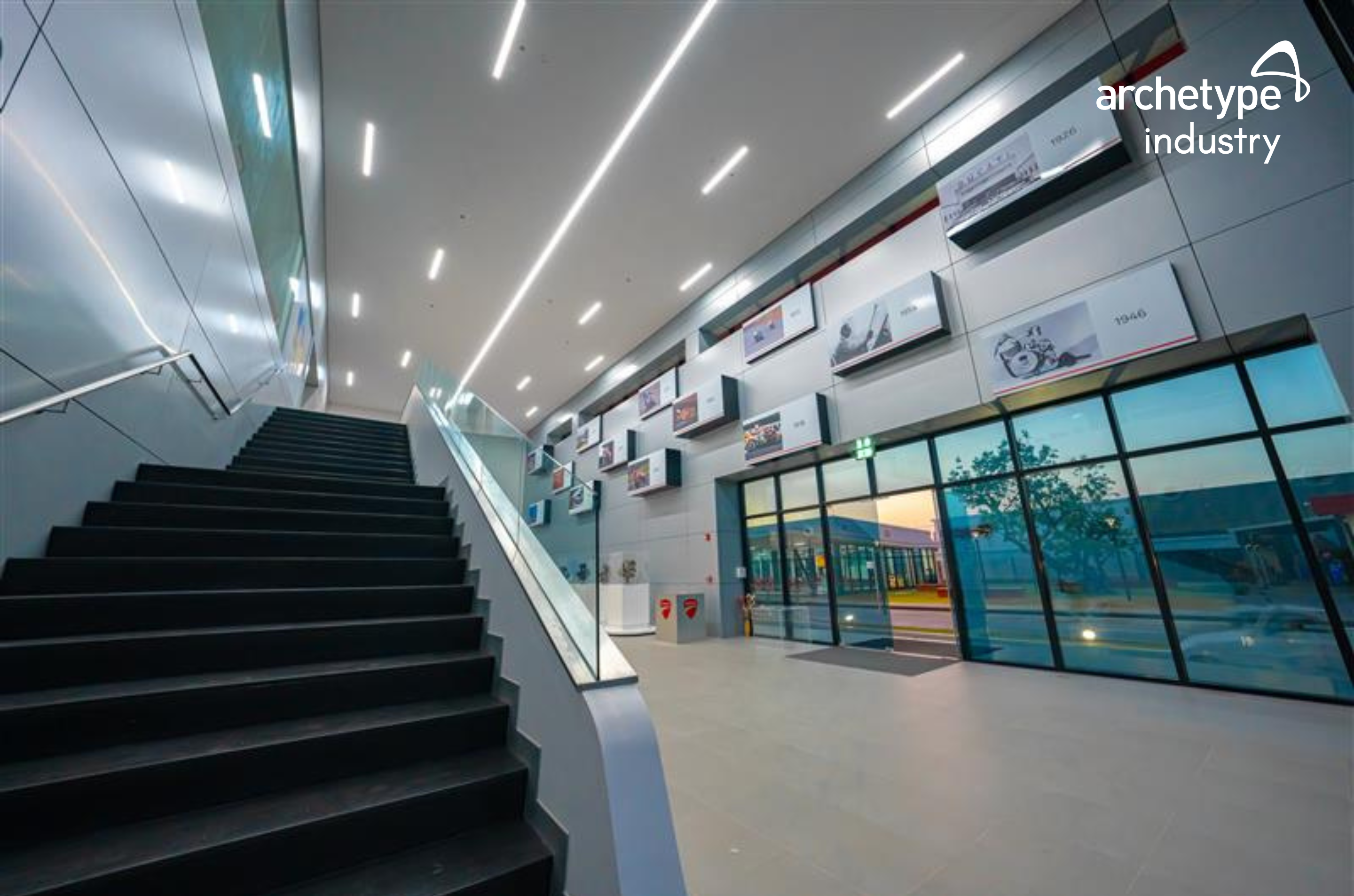 Ducati Factory & Showroom by Archetype Group - Architizer