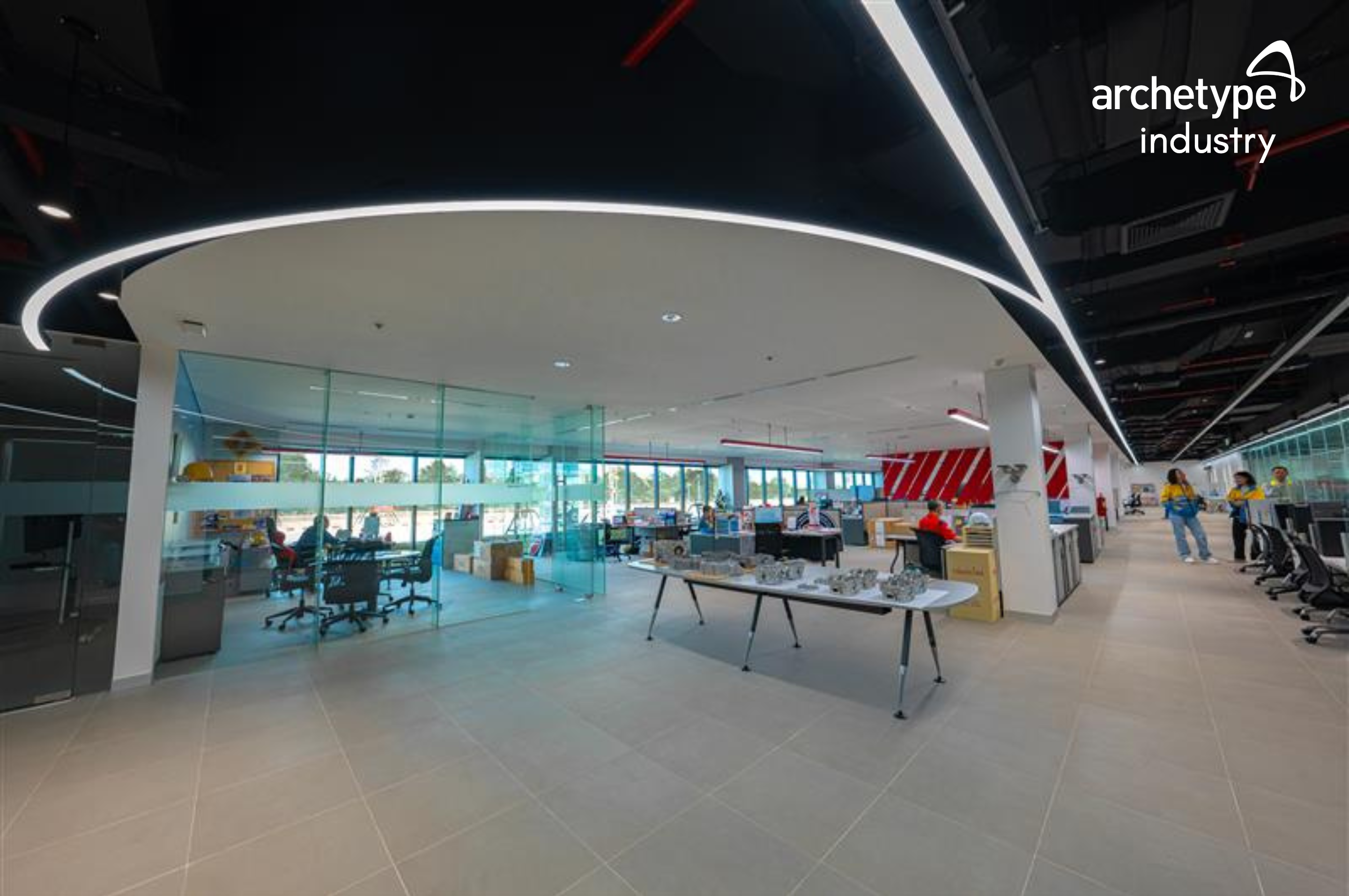 Ducati Factory & Showroom by Archetype Group - Architizer