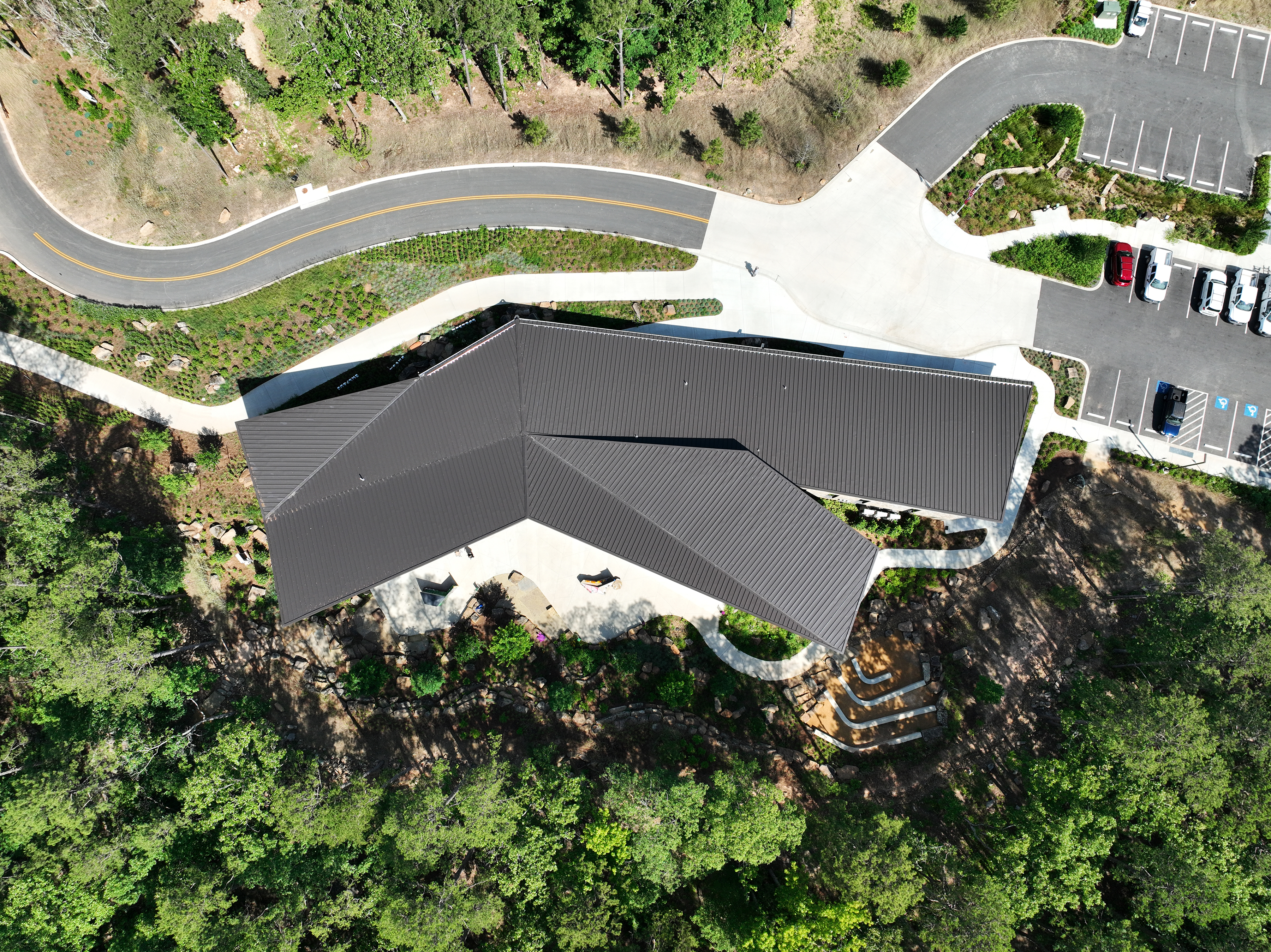 Pinnacle Mountain State Park Visitor Center by Polk Stanley Wilcox ...