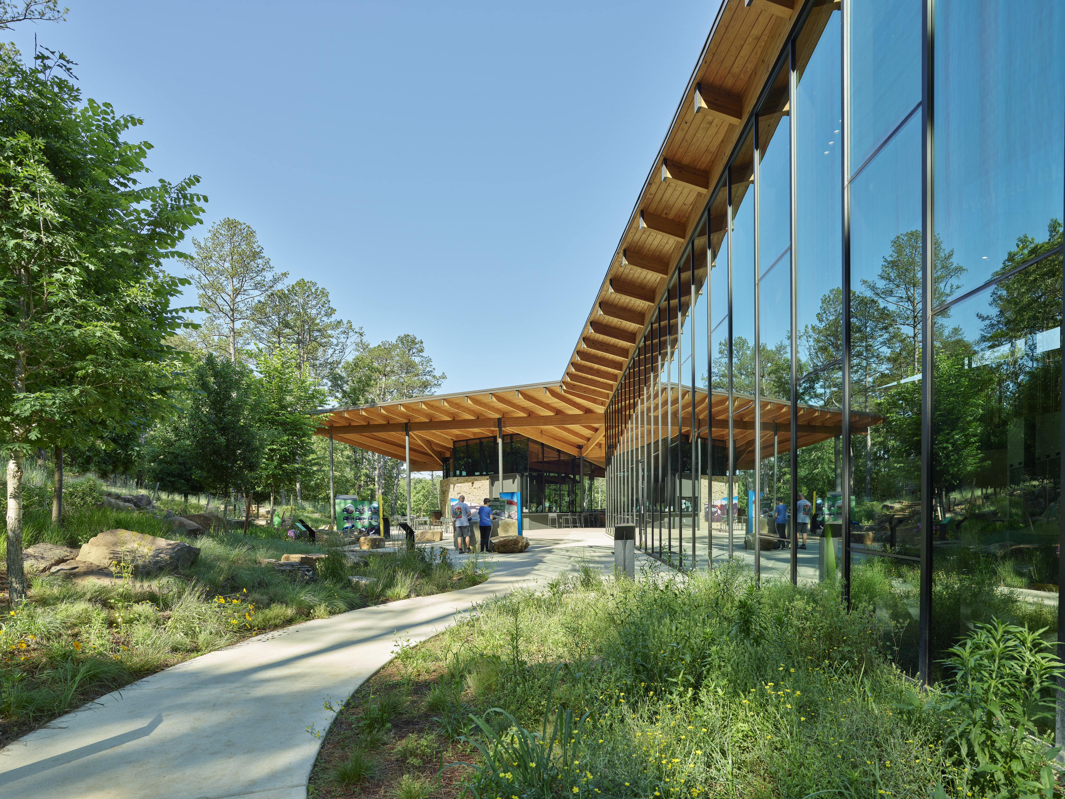 Pinnacle Mountain State Park Visitor Center by Polk Stanley Wilcox ...