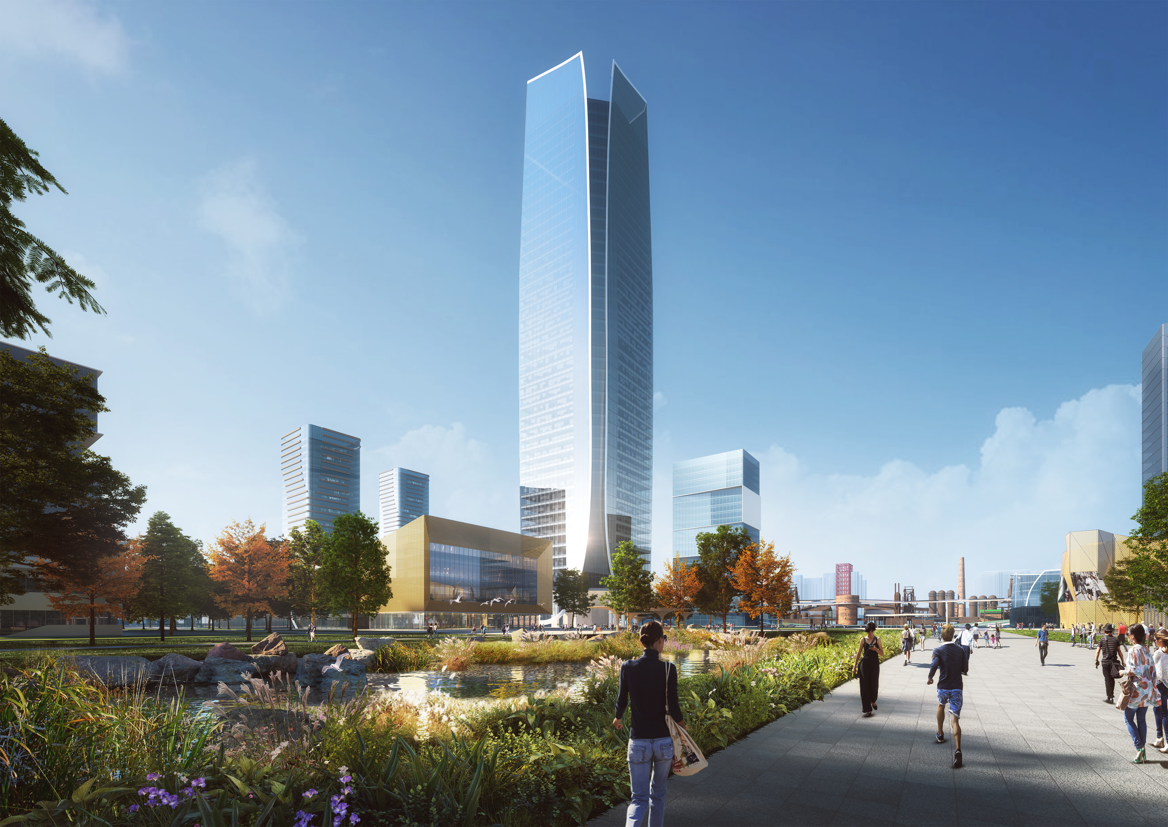 Hefei East New Centre by SPARK - Architizer