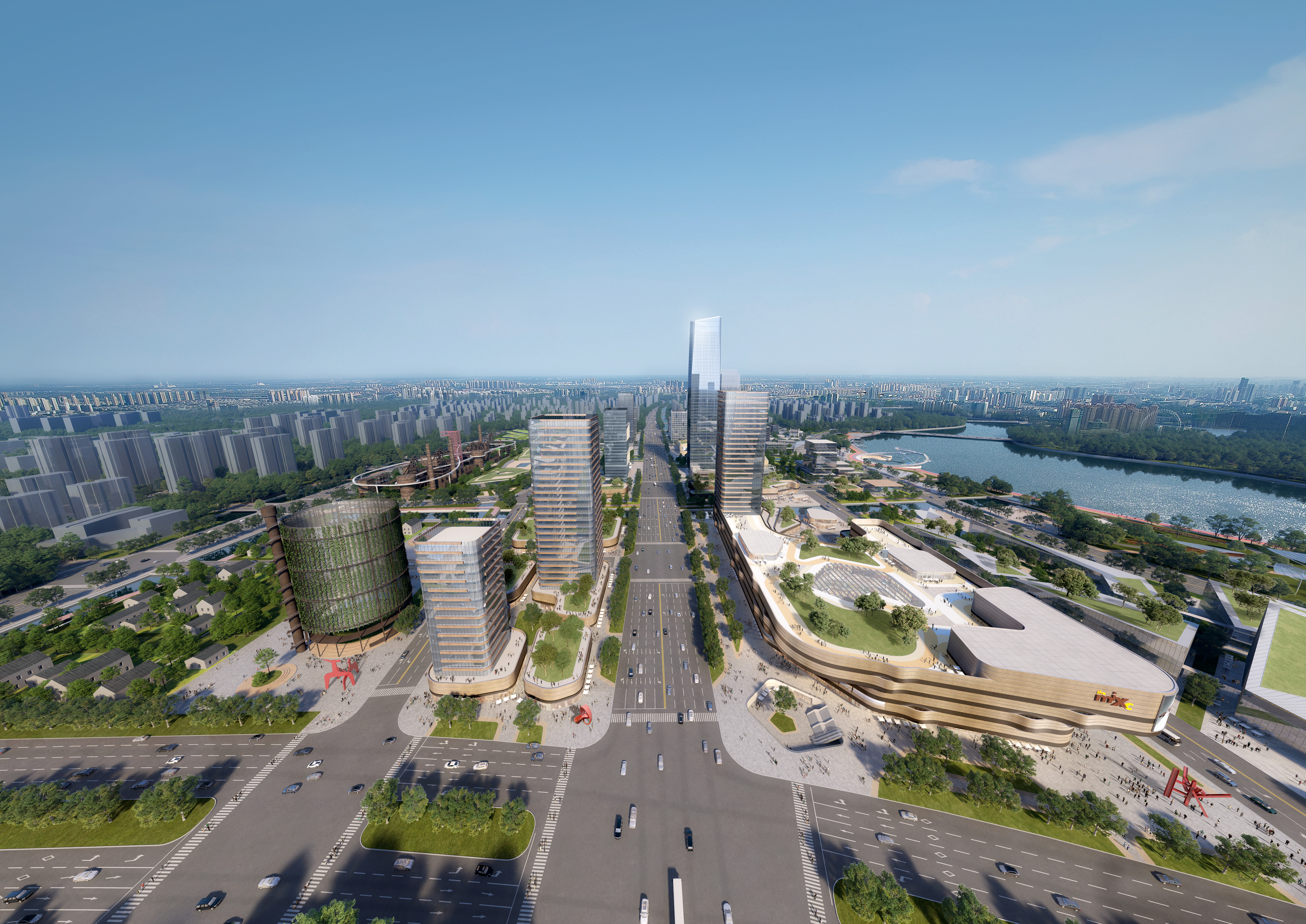 Hefei East New Centre by SPARK - Architizer