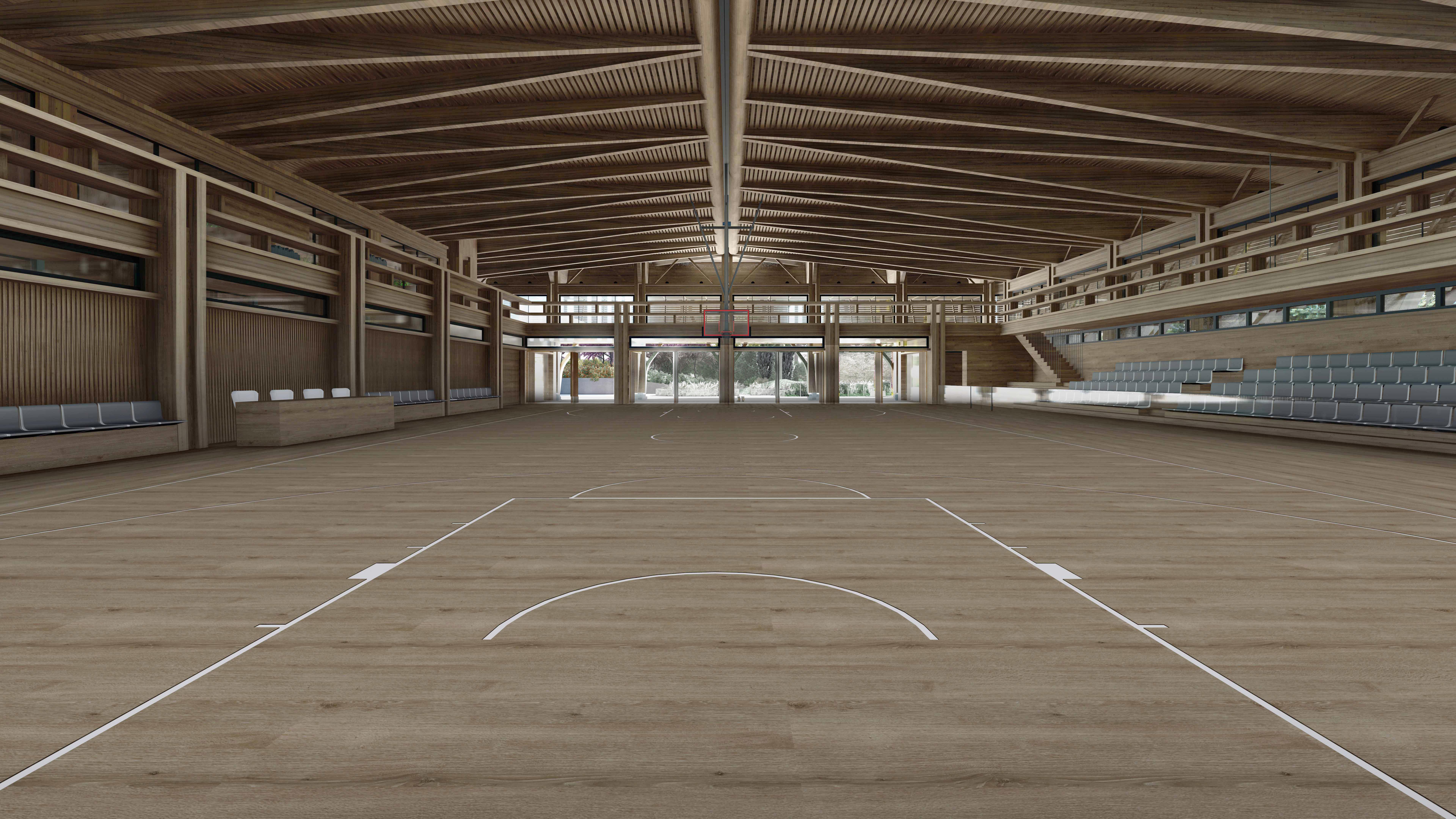 Kyathos I Mass Timber Arena by KAAF I Kitriniaris Associates ...