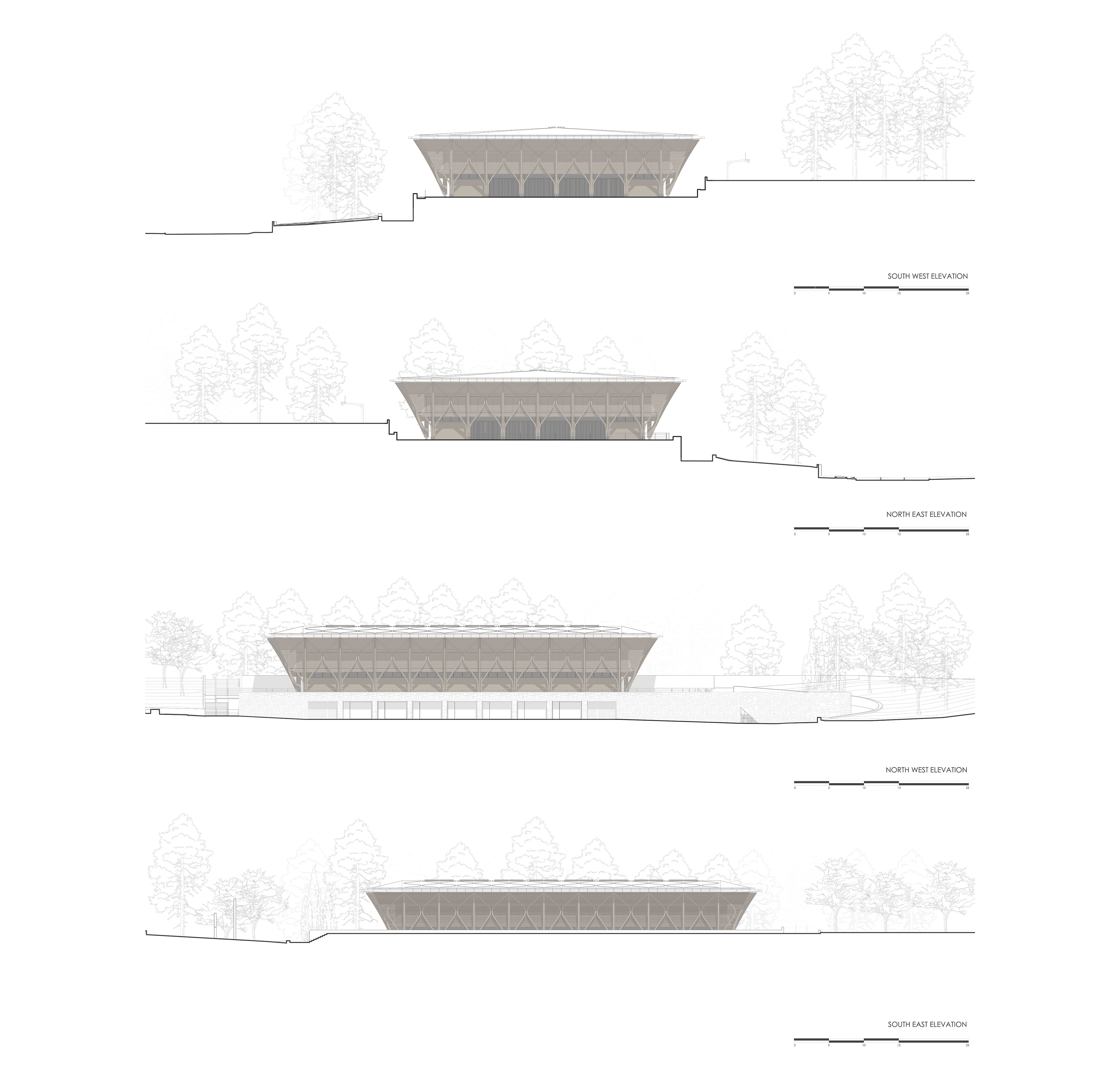 Kyathos I Mass Timber Arena by KAAF I Kitriniaris Associates ...