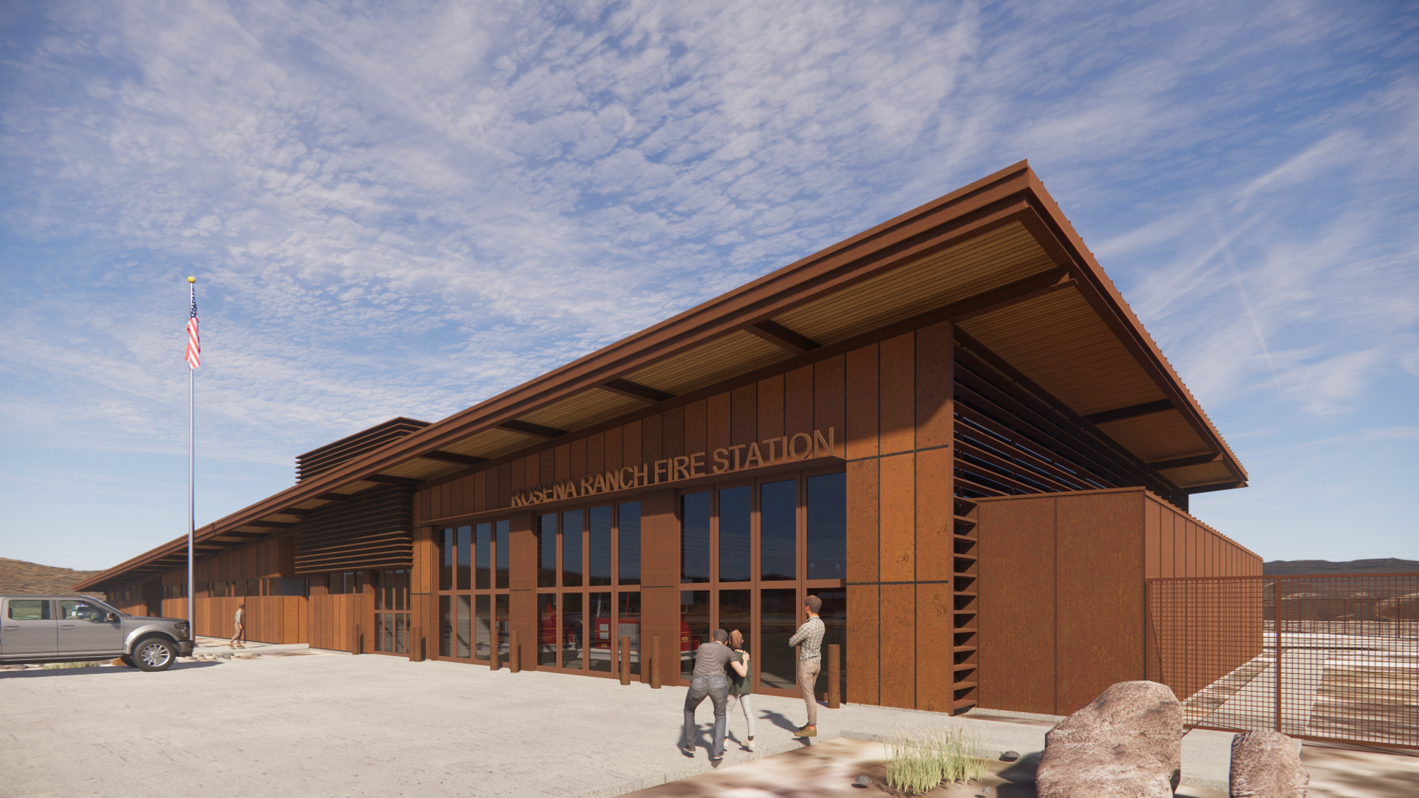 Rosena Ranch Fire Station by CannonDesign - Architizer