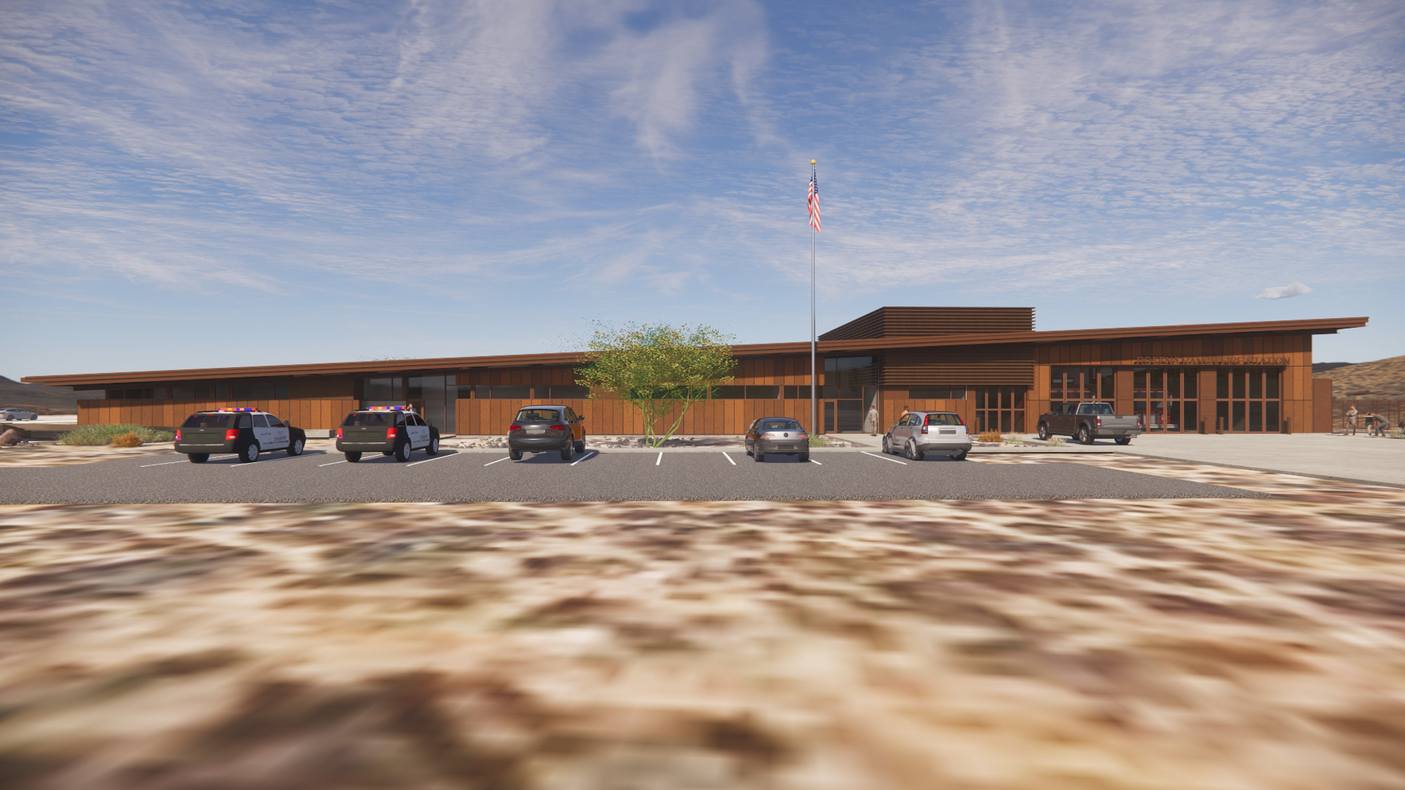 Rosena Ranch Fire Station by CannonDesign - Architizer